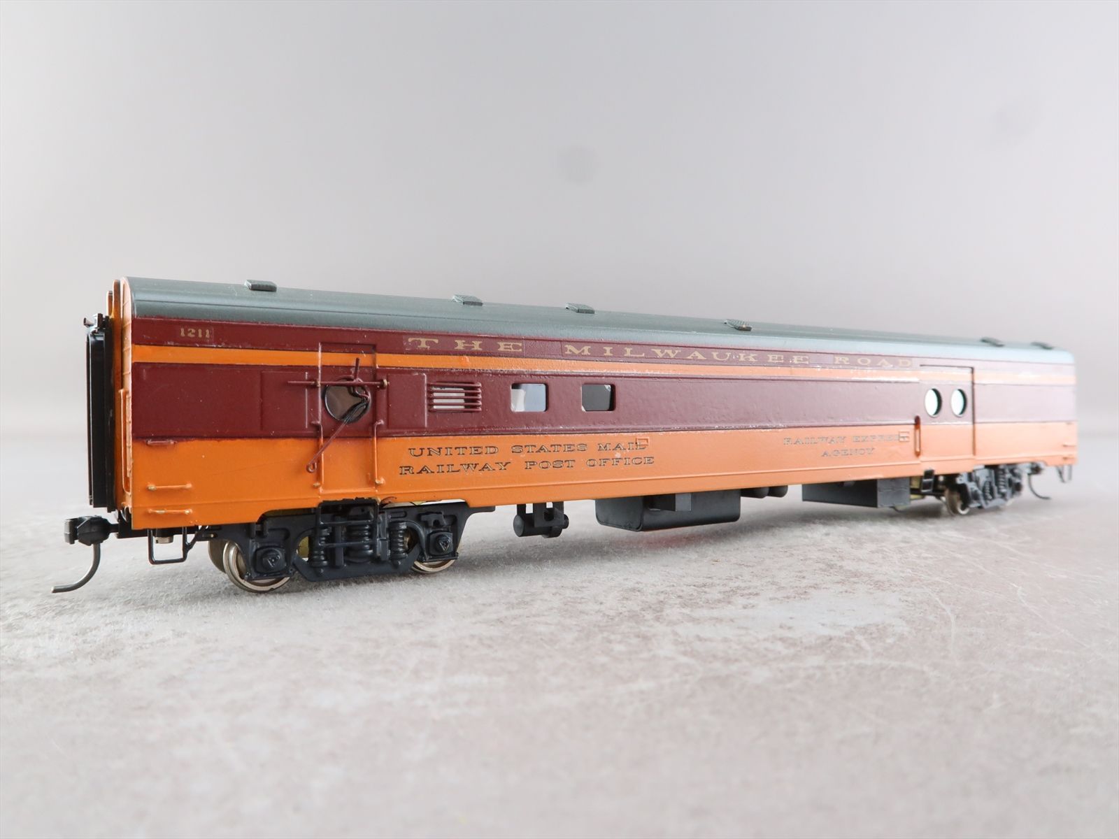 HO Brass Model - Soho 0470 Milwaukee Road Baggage RPO #1211 - Custom ...