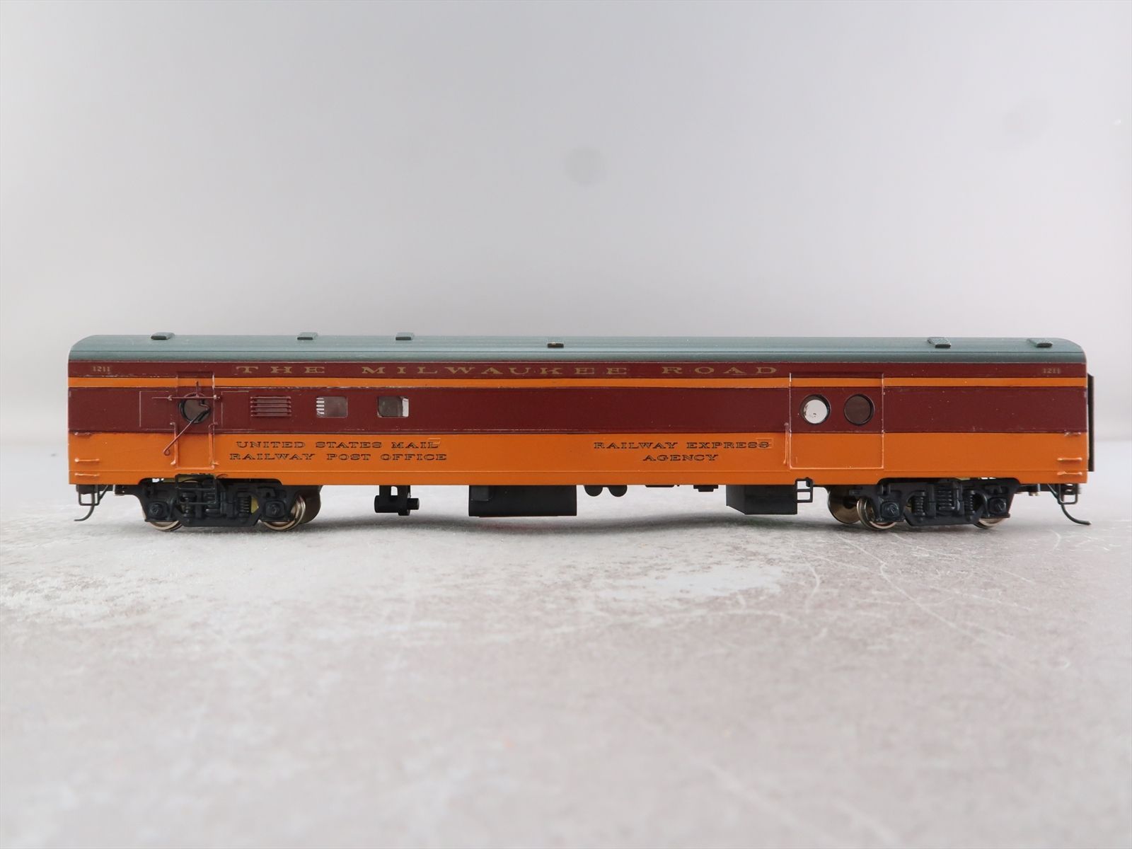 HO Brass Model - Soho 0470 Milwaukee Road Baggage RPO #1211 - Custom ...