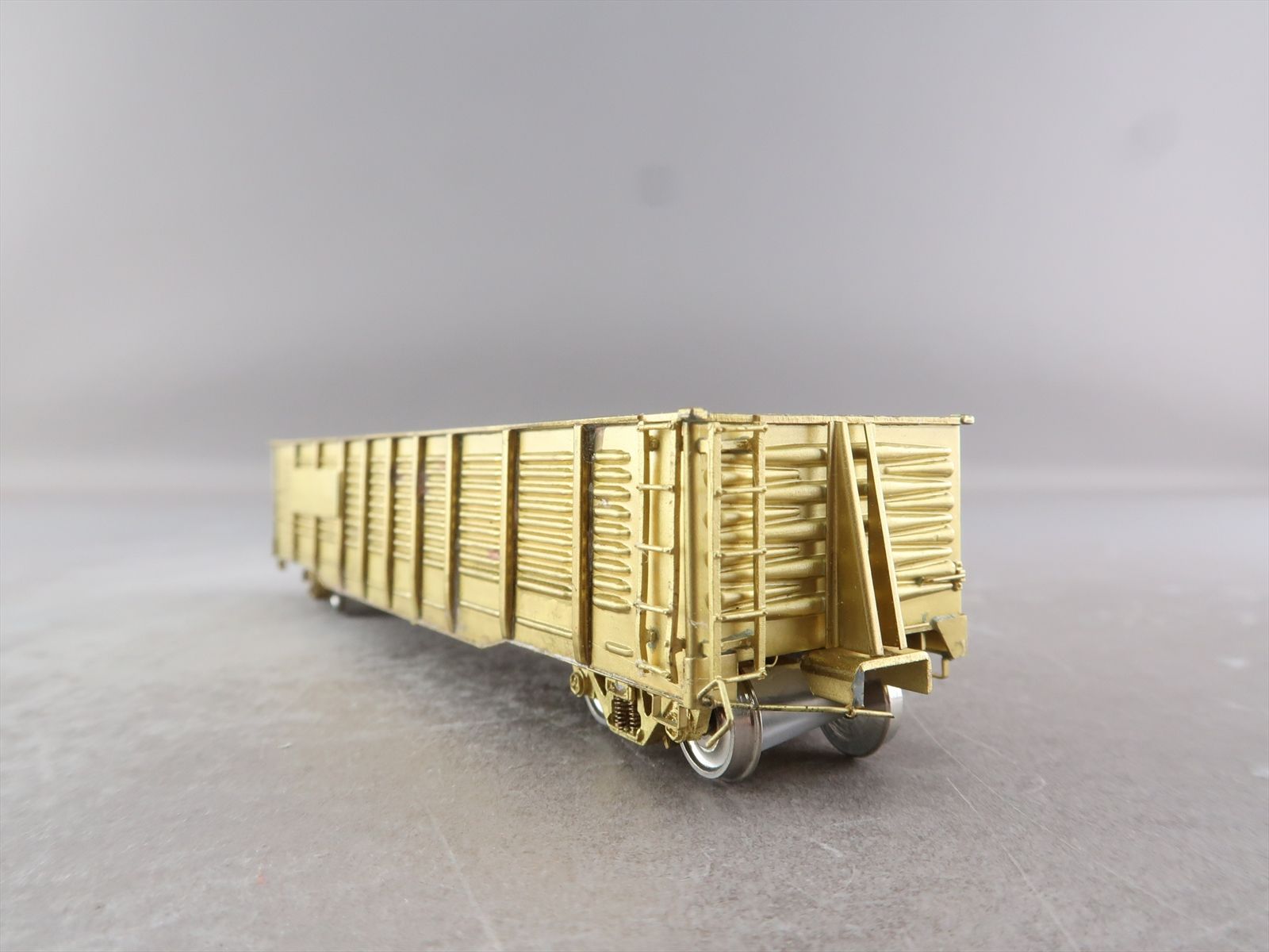 HO Brass Model - OMI 3058 AT&SF Santa Fe 100 Ton Gondola - Unpainted - 1986 Run - M.S. Models