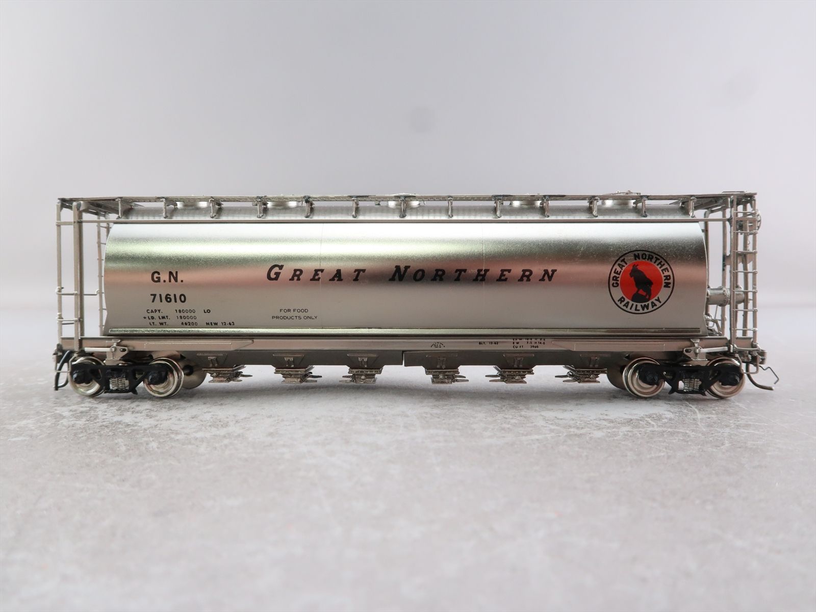 HO Brass Model - OMI 3269.1 GN Great Northern ACF Cylindrical Covered ...