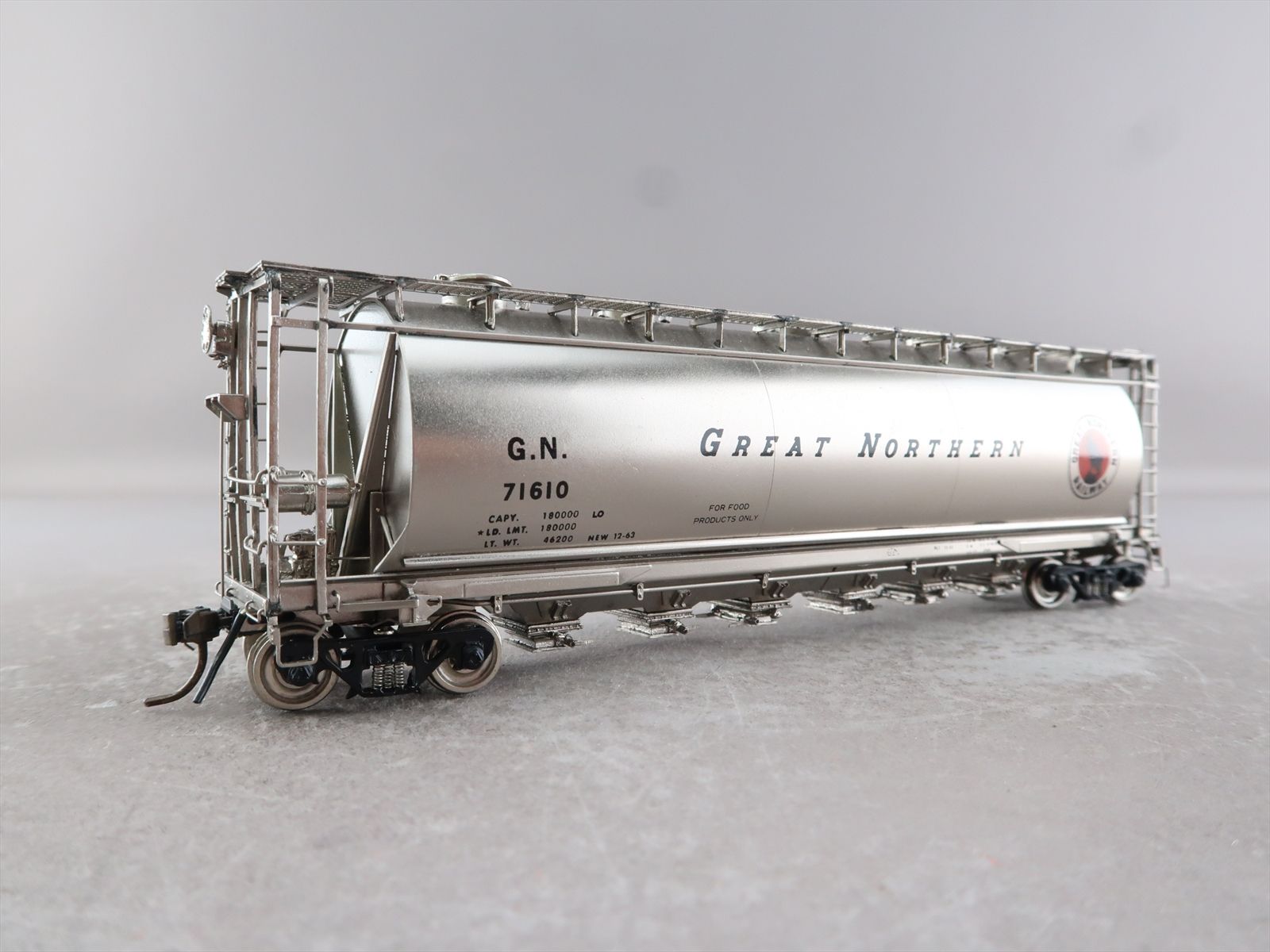HO Brass Model - OMI 3269.1 GN Great Northern ACF Cylindrical Covered ...