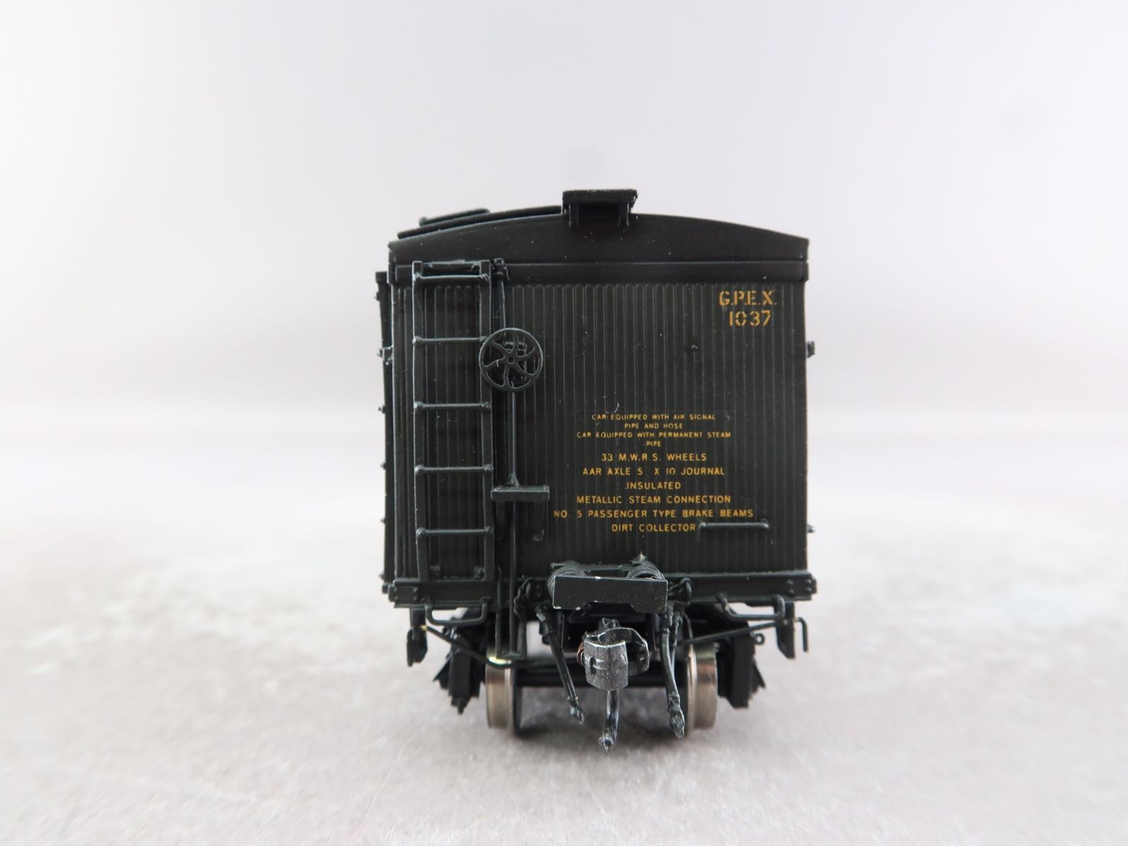 HO Brass Model - OMI 3160 GPEX Milk Car Express Type A #1037 - Custom ...