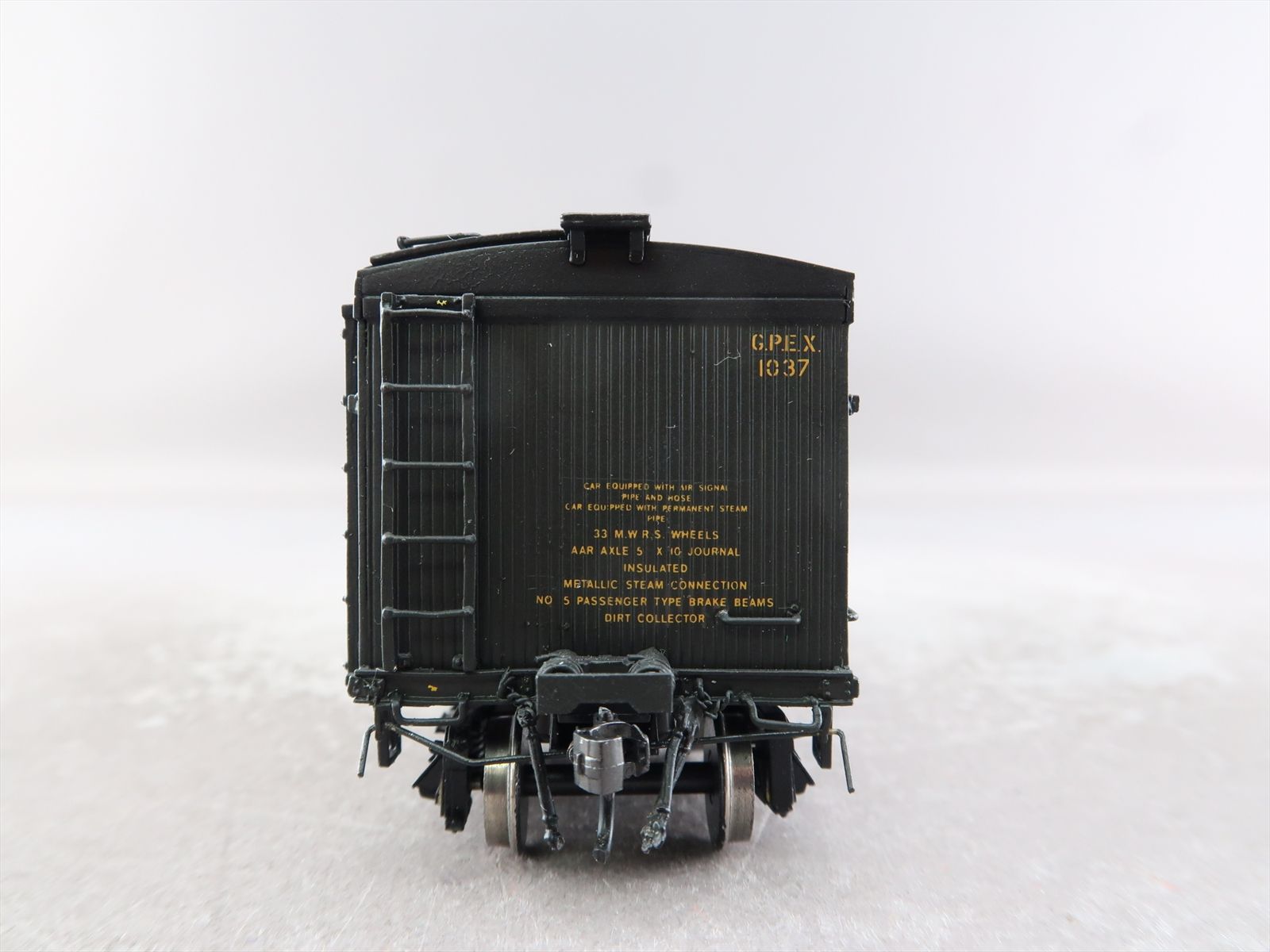 HO Brass Model - OMI 3160 GPEX Milk Car Express Type A #1037 - Custom ...