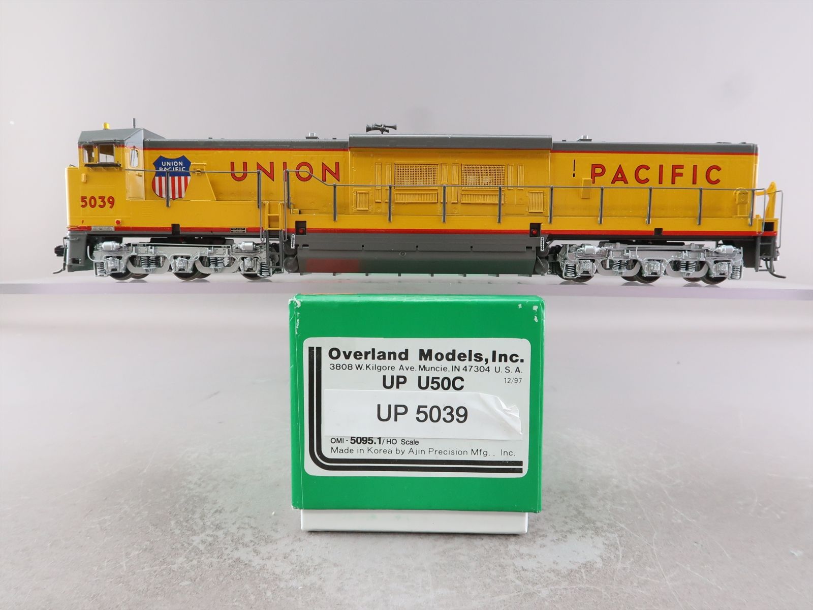 HO Brass Model - OMI 5095.1 UP Union Pacific U50C #5039 - F/P - 1997 ...