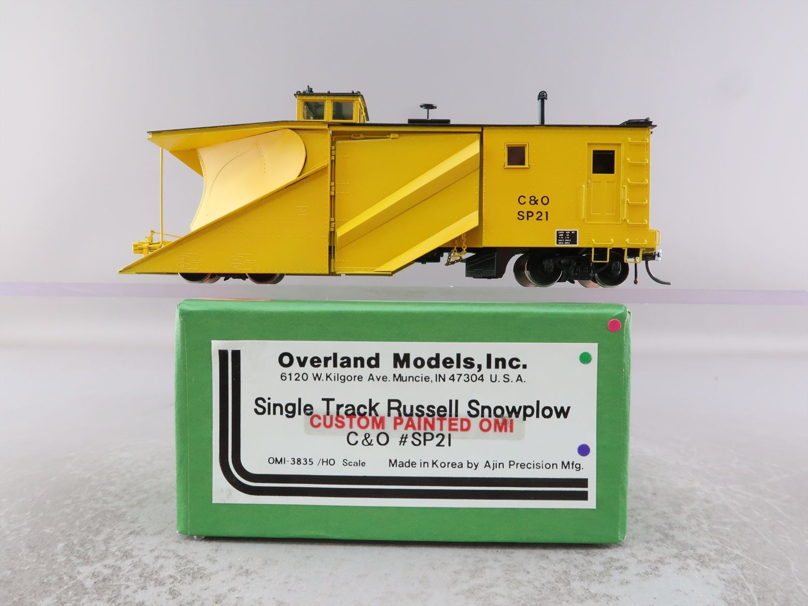 HO Brass Model - OMI 3835.1 C&O Chesapeake & Ohio Single Track Russell ...