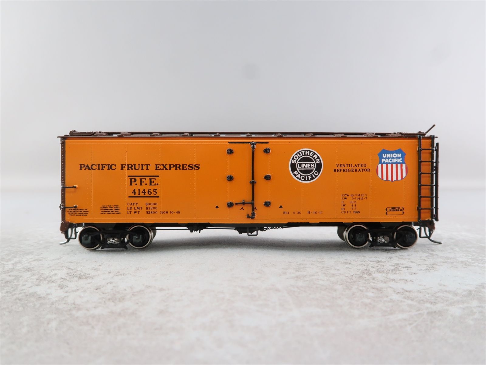 HO Brass Model - CIL 2136.1 PFE Pacific Fruit Express Union Pacific UP ...