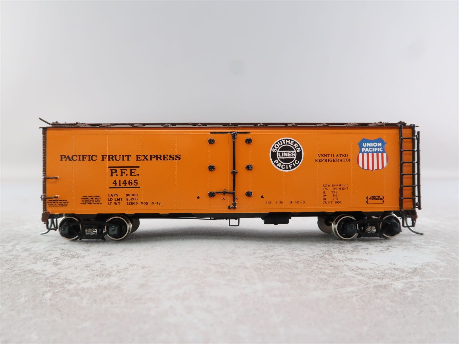 HO Brass Model - CIL 2136.1 PFE Pacific Fruit Express Union Pacific UP ...