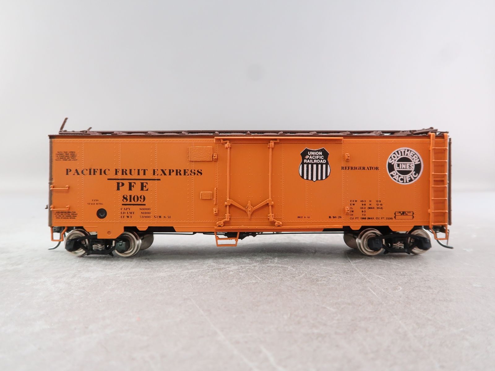 HO Brass Model - CIL 2059.1 PFE Pacific Fruit Express SP UP R-40-26 ...