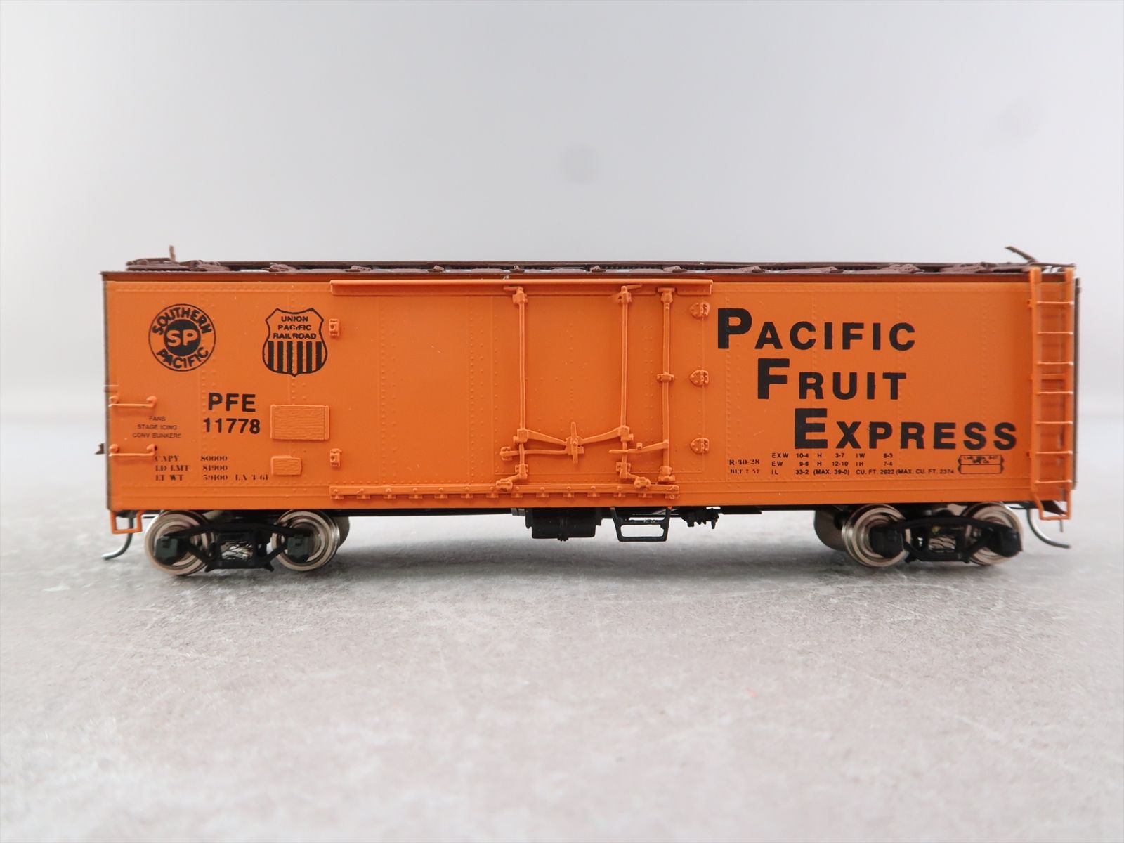 HO Brass Model - CIL 2060.1 PFE Pacific Fruit Express SP UP R-40-28 ...