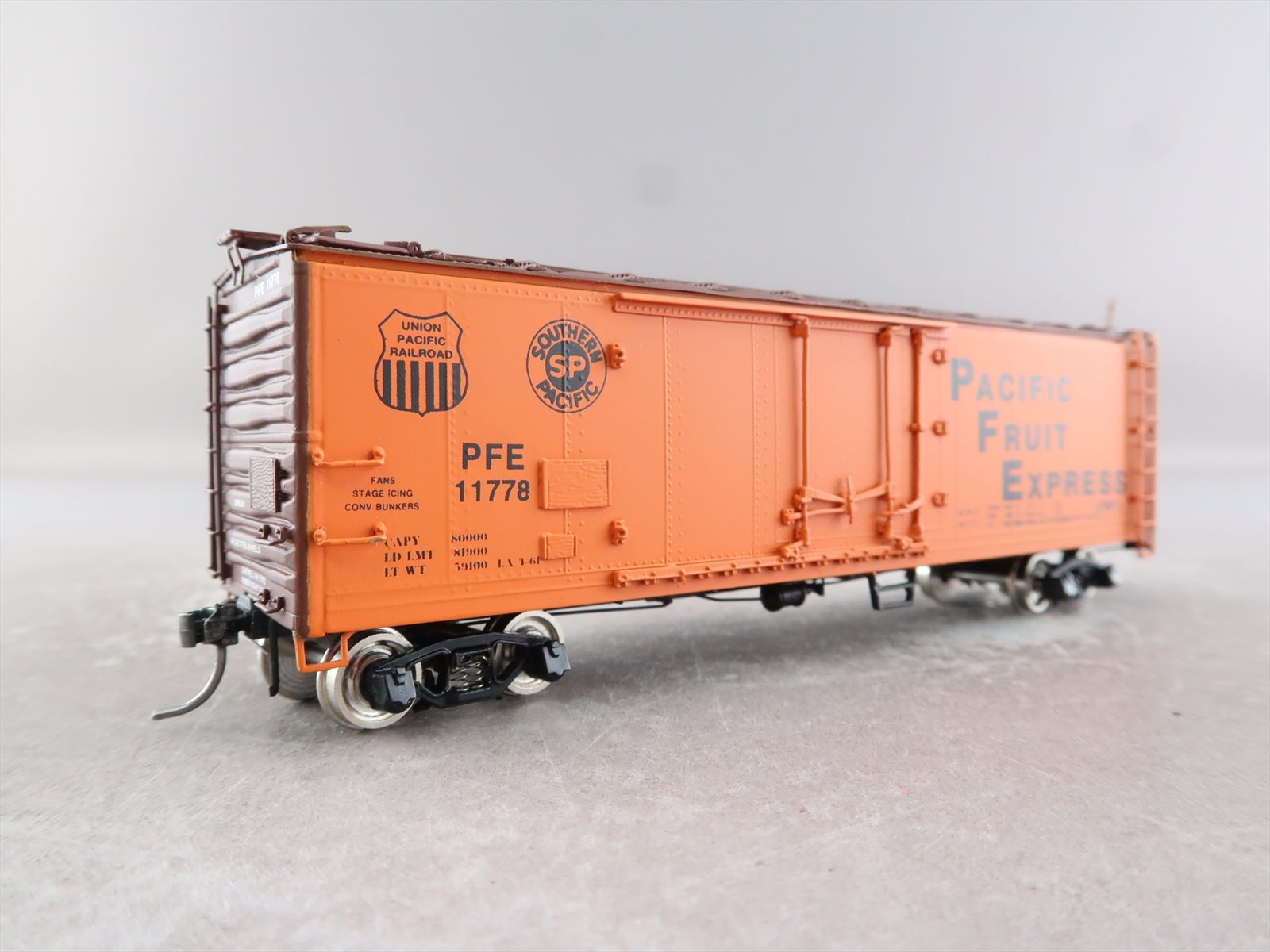 HO Brass Model - CIL 2060.1 PFE Pacific Fruit Express SP UP R-40-28 ...