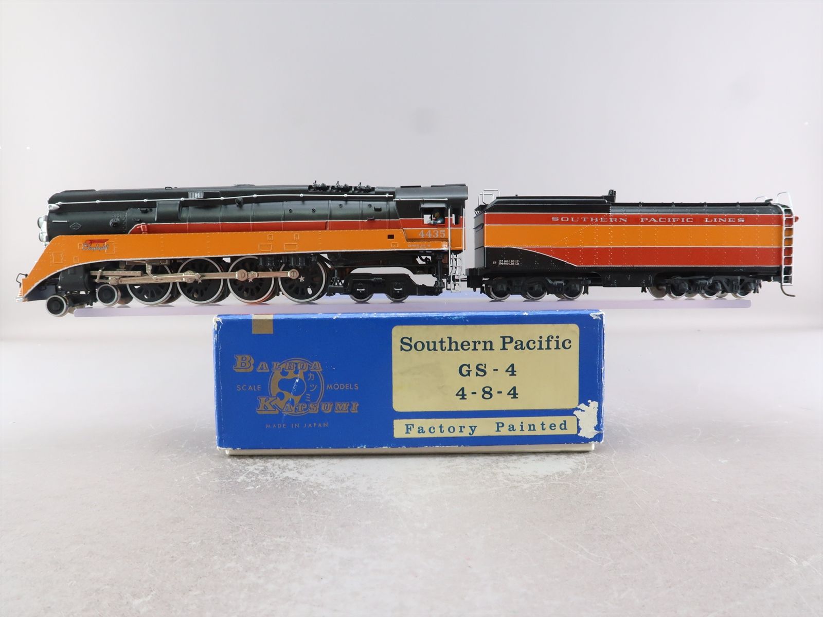 HO Brass Model - Balboa SP Southern Pacific GS-4 4-8-4 Daylight #4435 ...