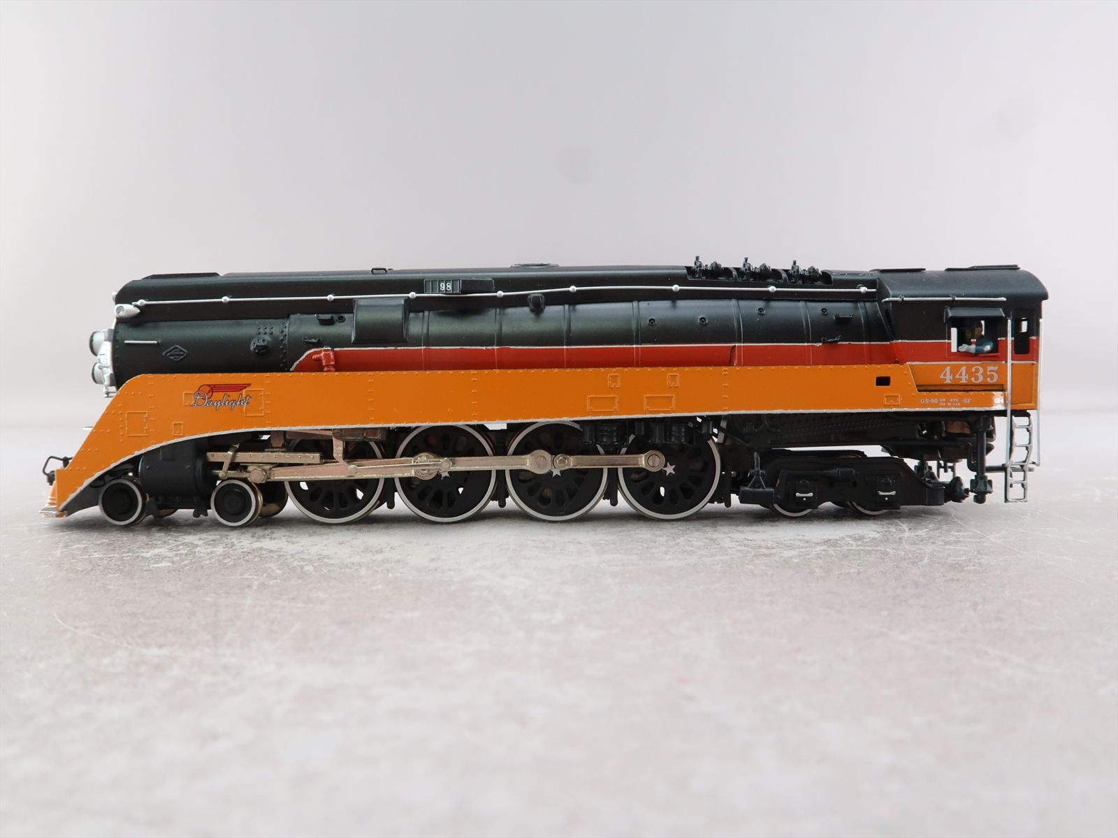 HO Brass Model - Balboa SP Southern Pacific GS-4 4-8-4 Daylight #4435 - F/P - 1977 Run - Katsumi