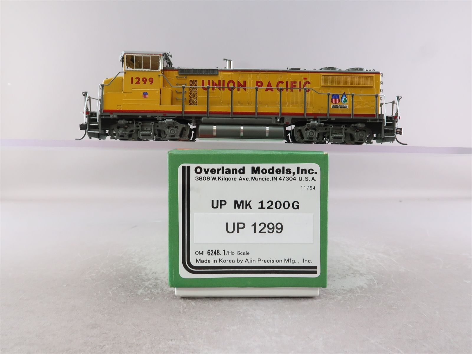 HO Brass Model - OMI 6248.1 UP Union Pacific MK1200G #1299 - F/P - 1994 ...