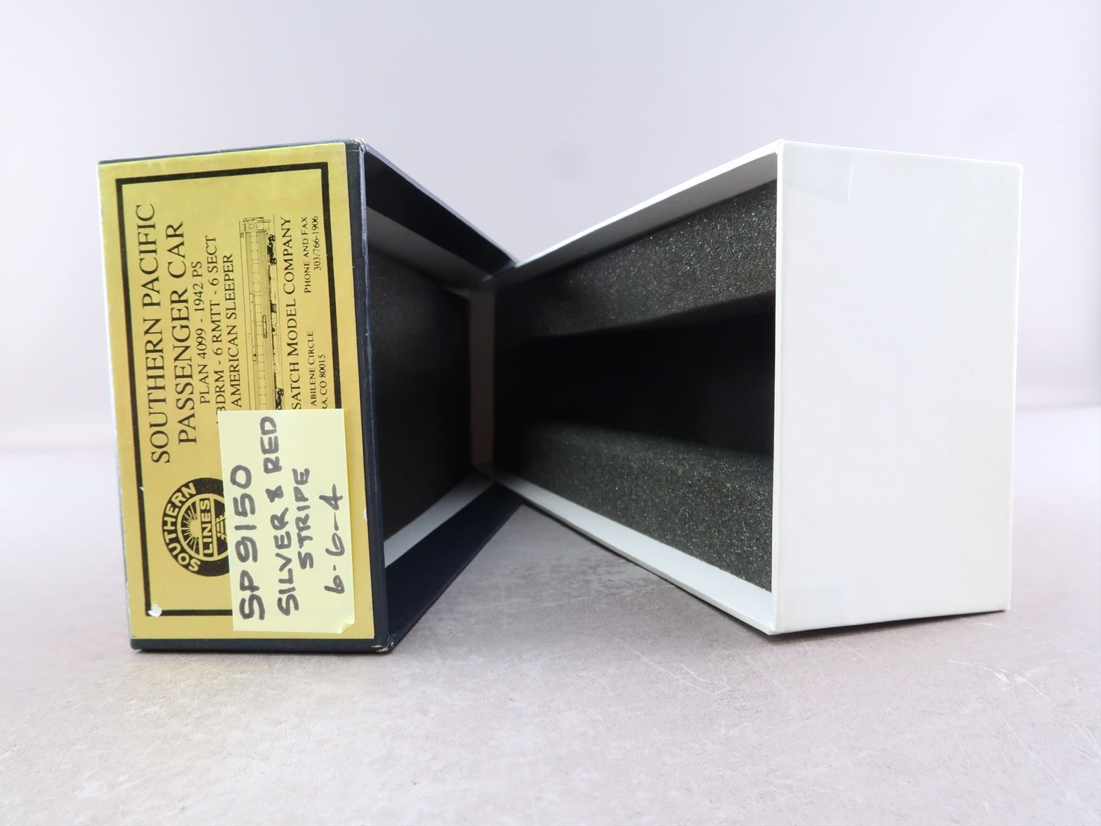 HO Brass Model - Wasatch SP Southern Pacific 4-6-6 Sleeper #9150 Silver ...