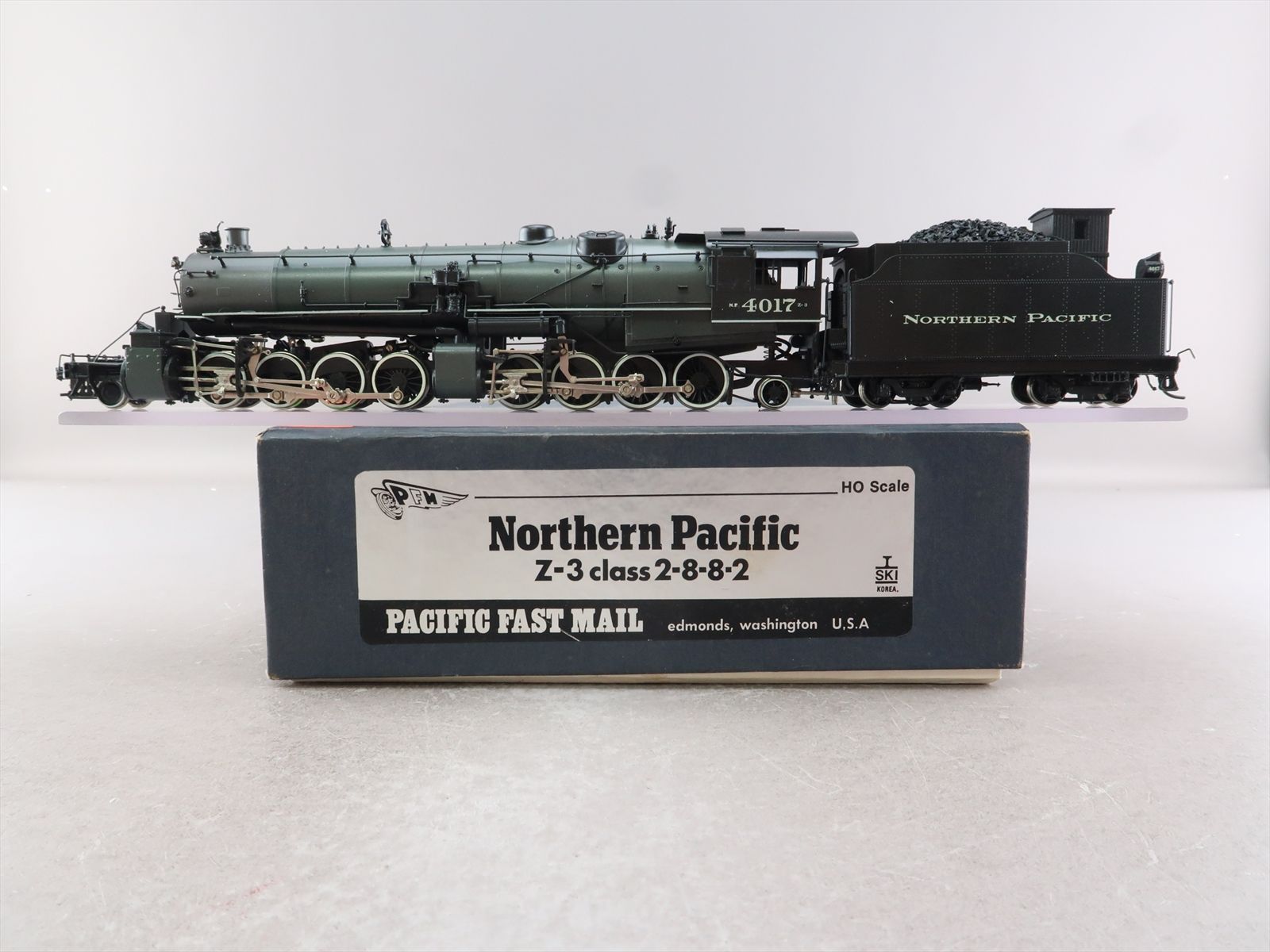 HO Brass Model - PFM NP Northern Pacific 2-8-8-2 Z-3 #4017 - Custom ...