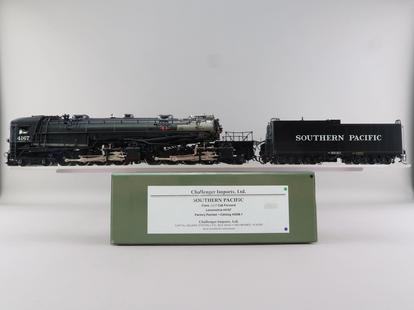 HO Brass Model - CIL 2508.1 SP Southern Pacific AC-7 Cab Forward 2-8-8 ...