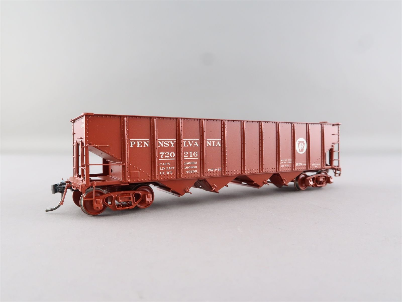 HO Brass Model - Railworks R-104 PRR Pennsylvania H-25 Quad Hopper ...
