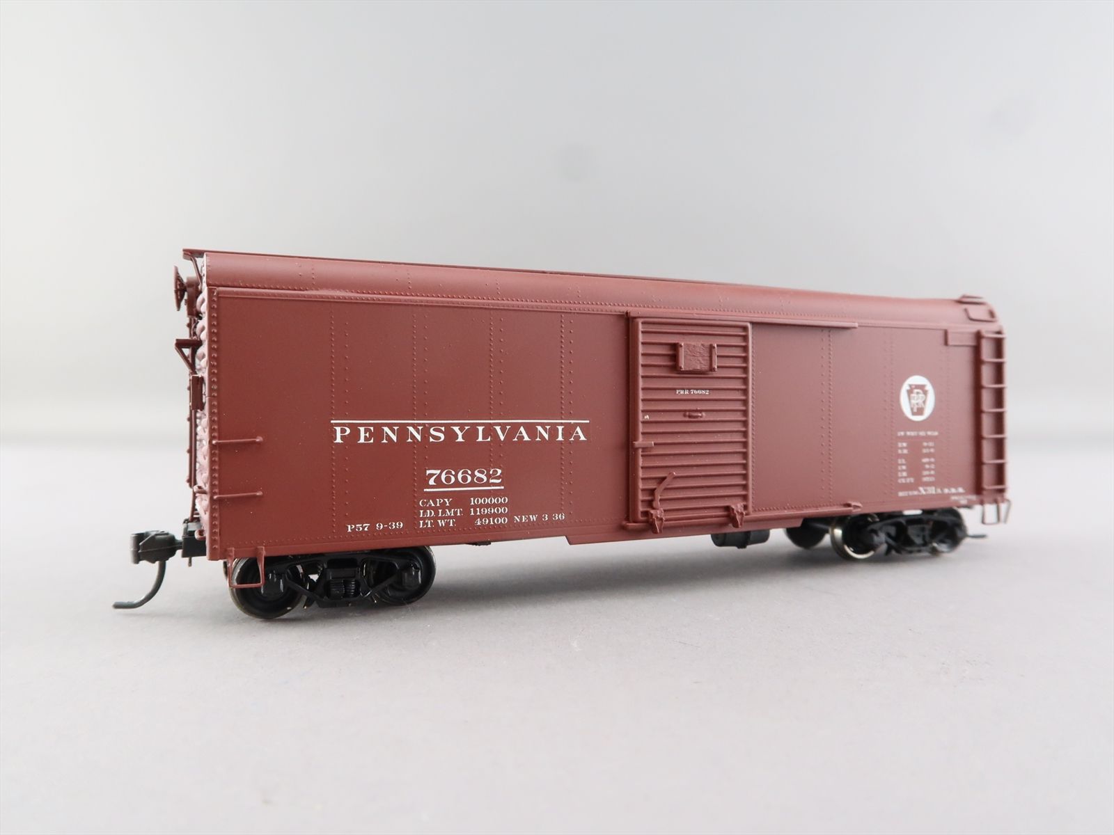 HO Brass Model - Railworks PRR Pennsylvania 40' Round Roof Box Car ...