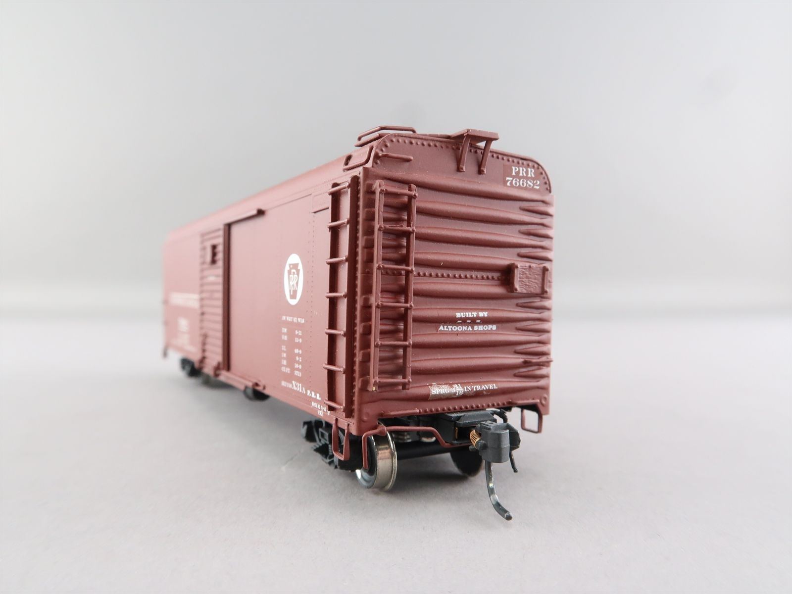 HO Brass Model - Railworks PRR Pennsylvania 40' Round Roof Box Car ...