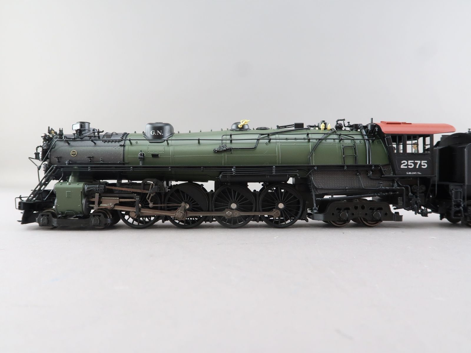 HO Brass Hybrid Model - BLI 5640 GN Great Northern S2 4-8-4 Open Cab ...