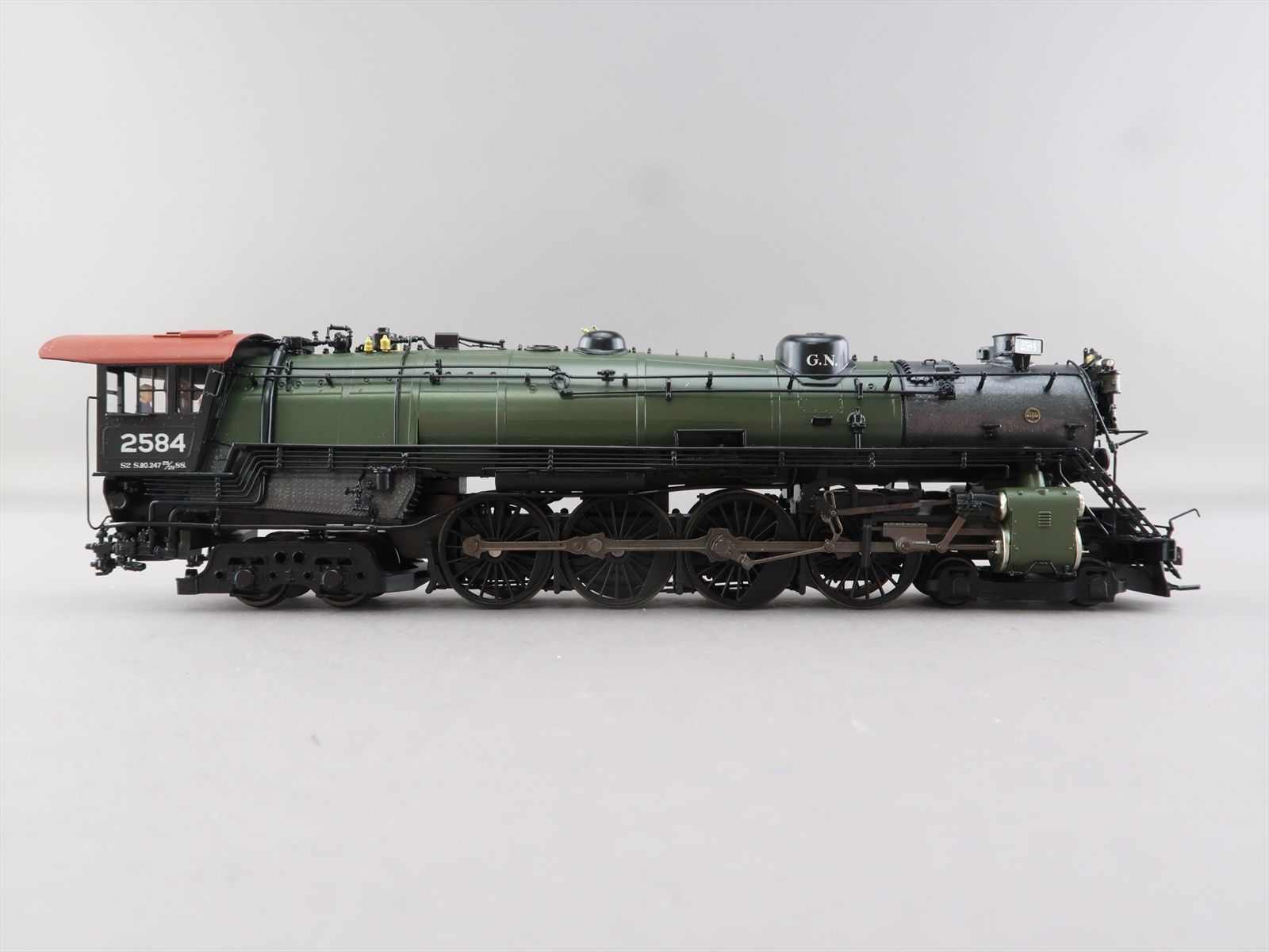 HO Brass Hybrid Model - BLI 2872 GN Great Northern S2 4-8-4 Open Cab ...