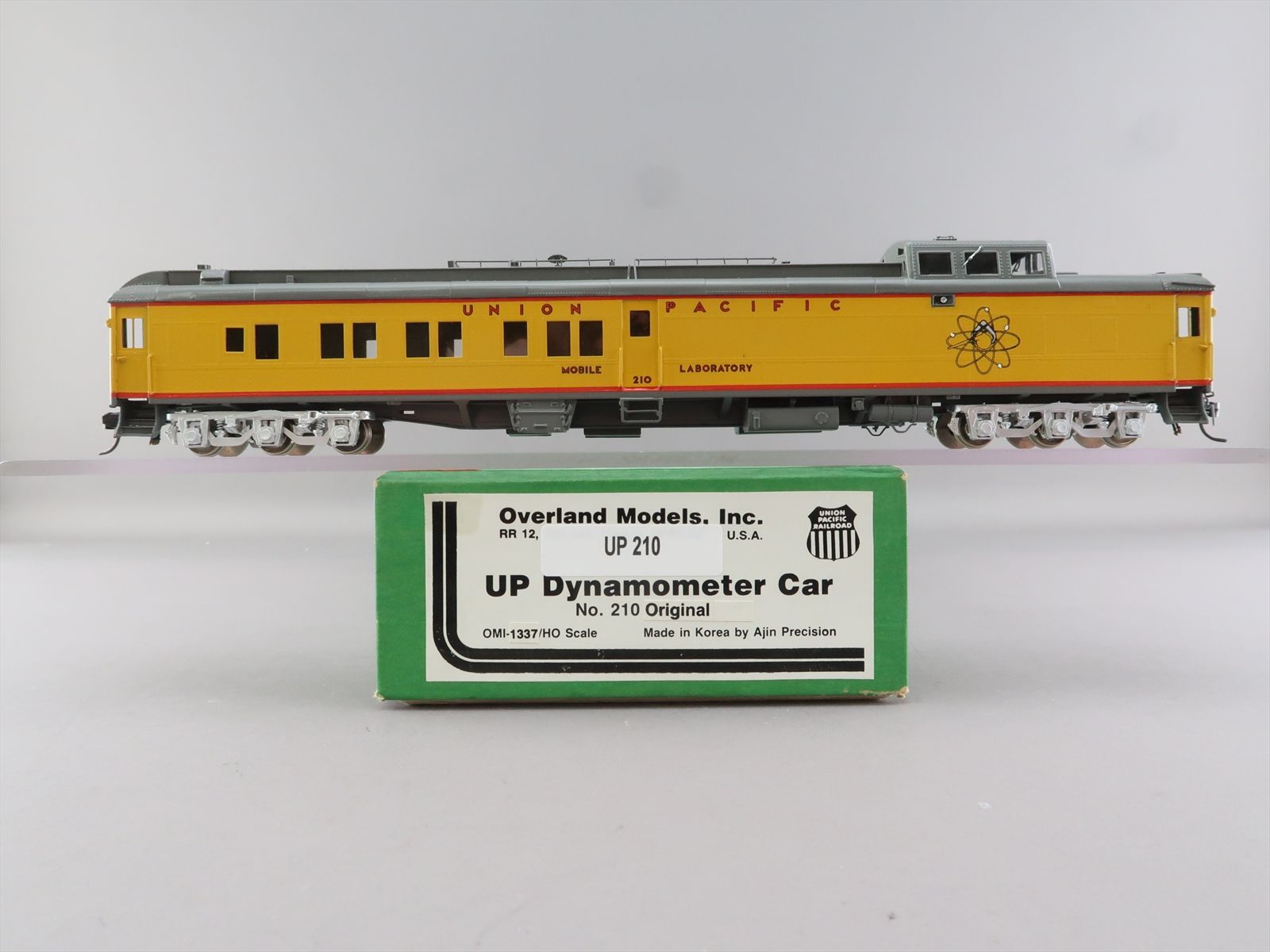 HO Brass Model - OMI 1337 UP Union Pacific Dynamometer Car #210 ...