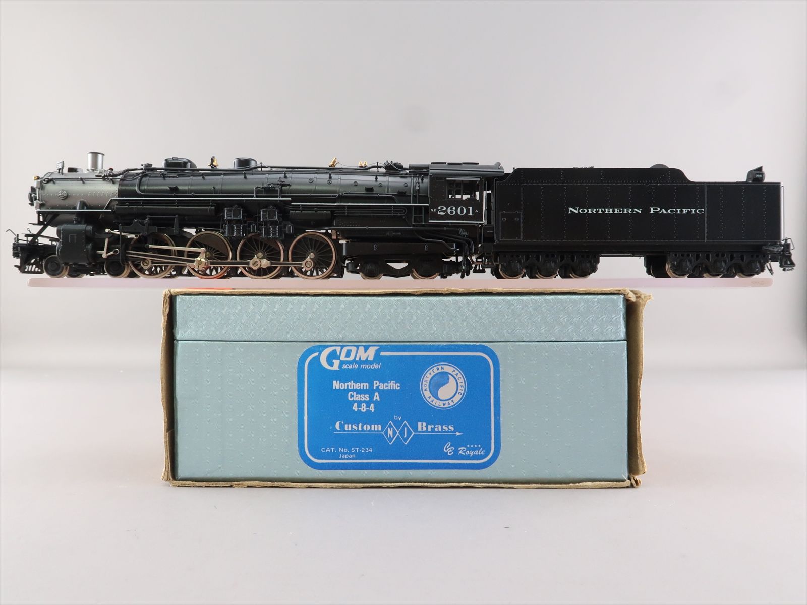 HO Brass Model - NJCB ST-234 NP Northern Pacific Class A 4-8-4 Black ...
