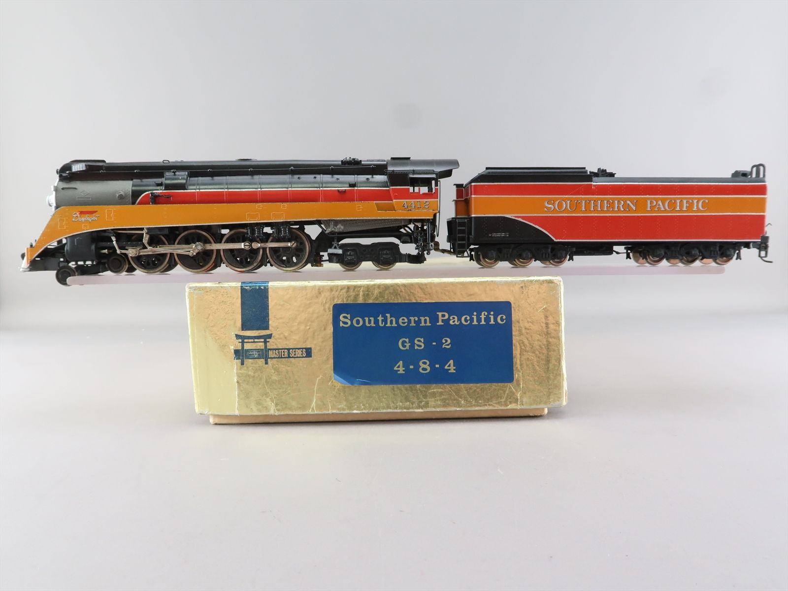HO Brass Model - Balboa Master Series SP Southern Pacific GS-2 4-8-4 Northern Daylight #4412 ...