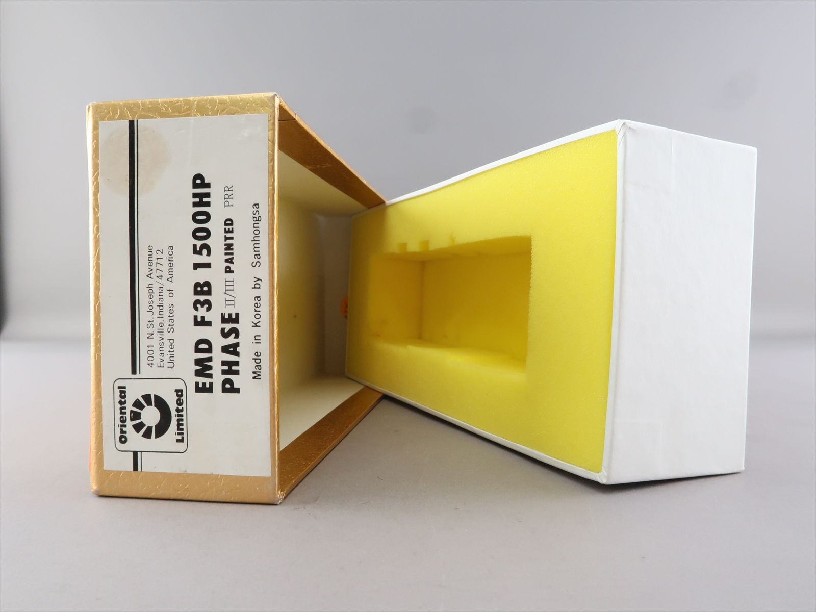 HO Brass Model - Oriental PRR Pennsylvania EMD F3 F3B 1500HP Phase II ...