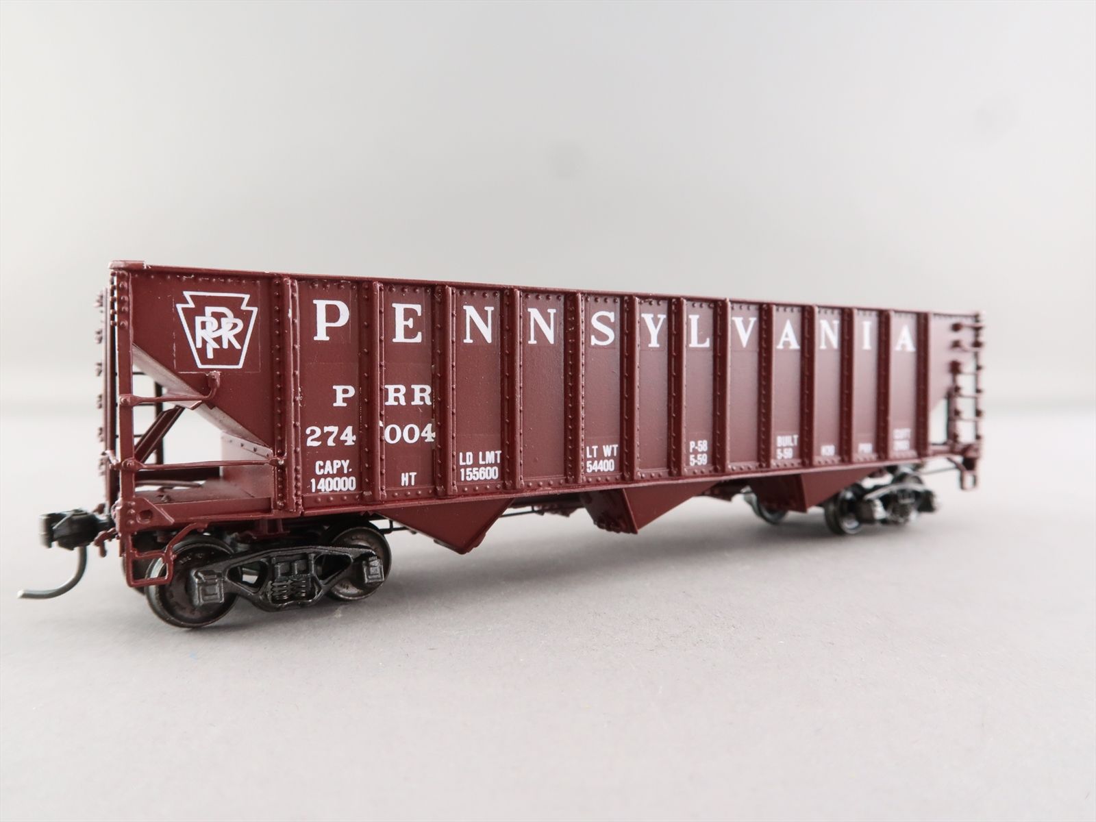 HO Brass Model - Oriental 0734 PRR Pennsylvania H-39 Hopper Car #274004 ...