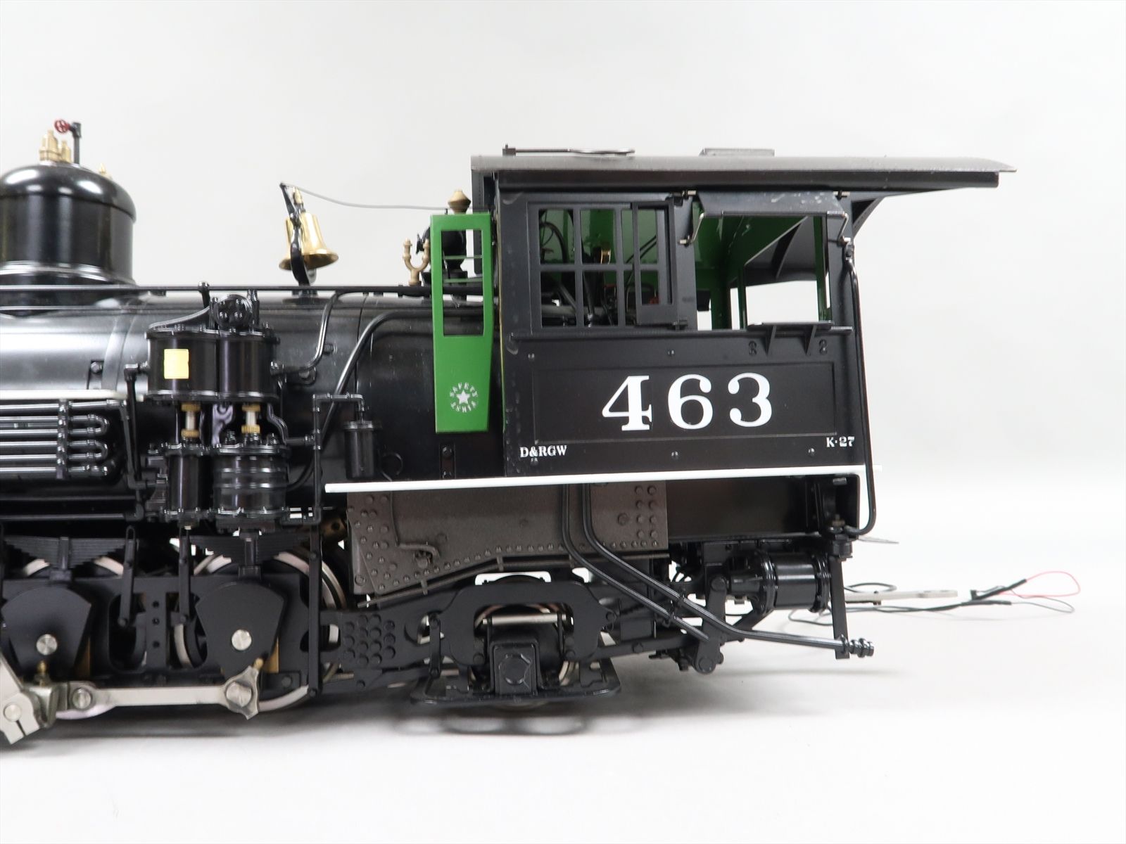 Fn3 1:20.3 Brass Model - AC Accucraft D&RGW Rio Grande K-27 2-8-2 #463 ...