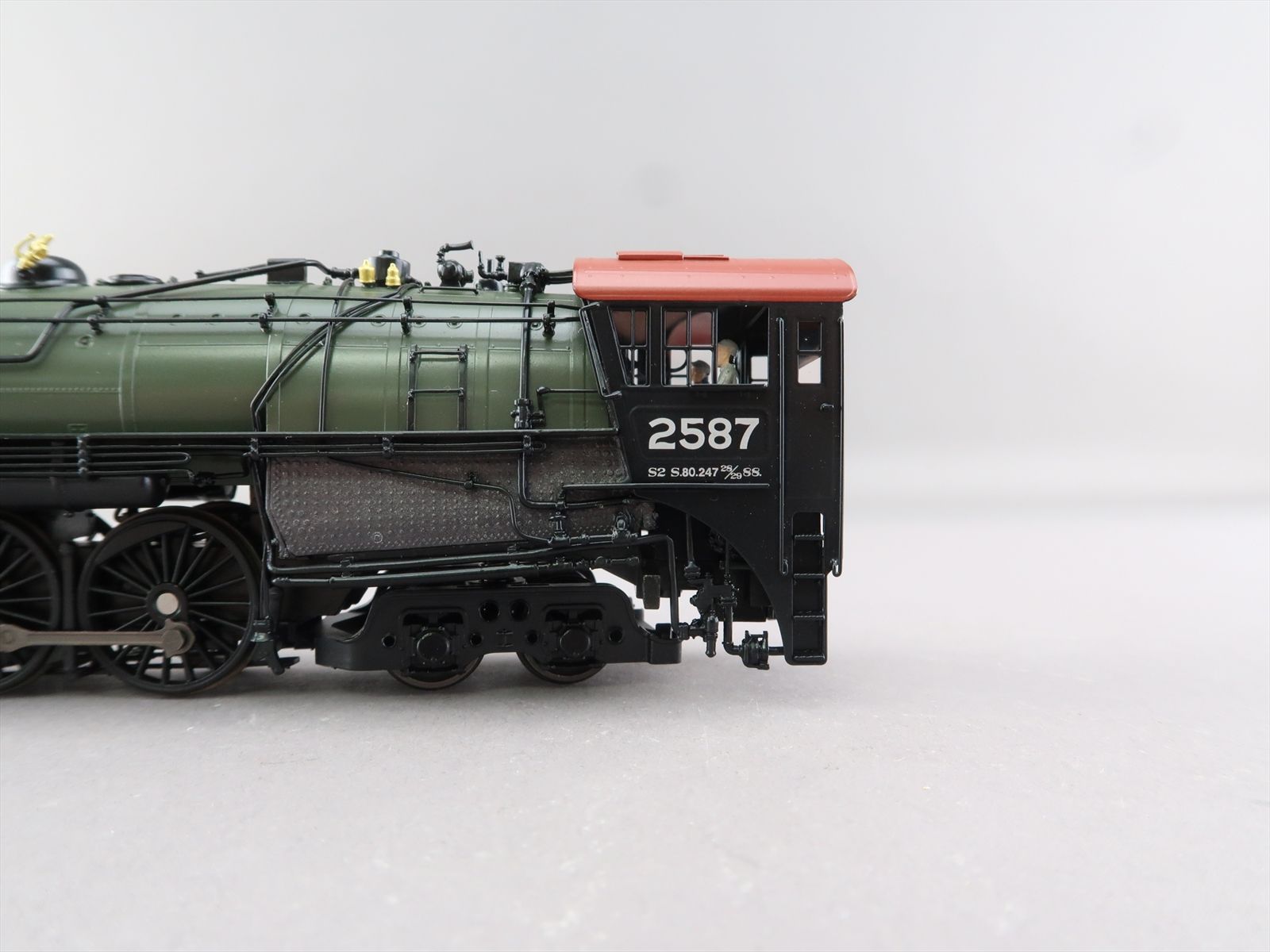 HO Brass Hybrid Model - BLI 2874 GN Great Northern S2 4-8-4 Open Cab ...