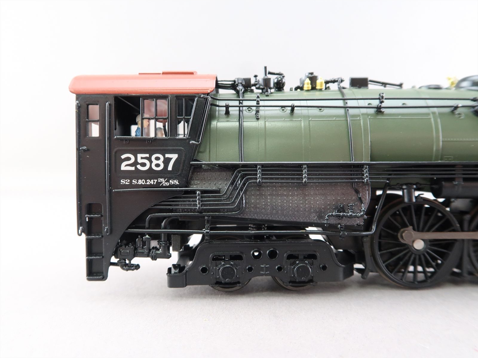 HO Brass Hybrid Model - BLI 2874 GN Great Northern S2 4-8-4 Open Cab ...