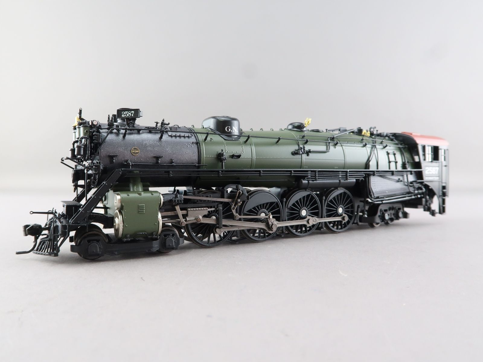 HO Brass Hybrid Model - BLI 2874 GN Great Northern S2 4-8-4 Open Cab ...