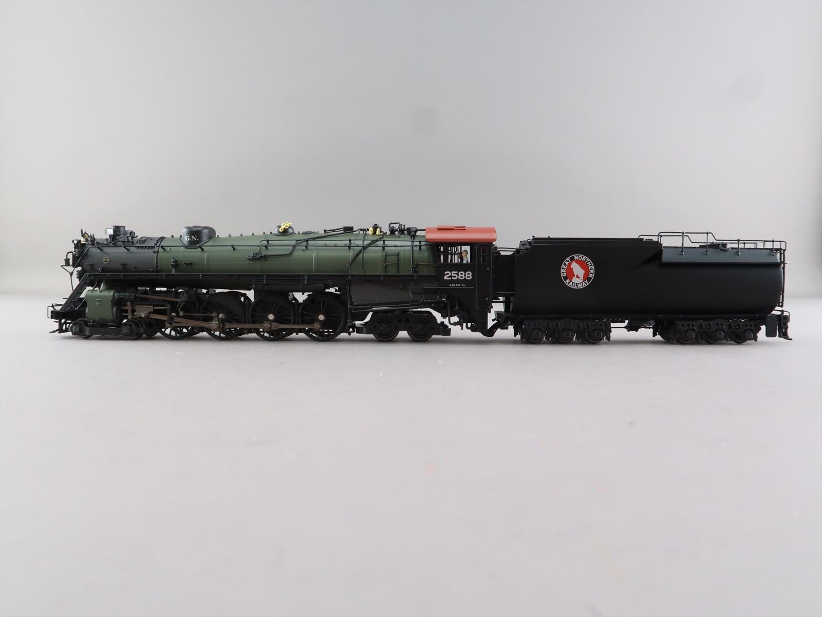 HO Brass Hybrid Model - BLI 5645 GN Great Northern S2 4-8-4 Vestibule ...