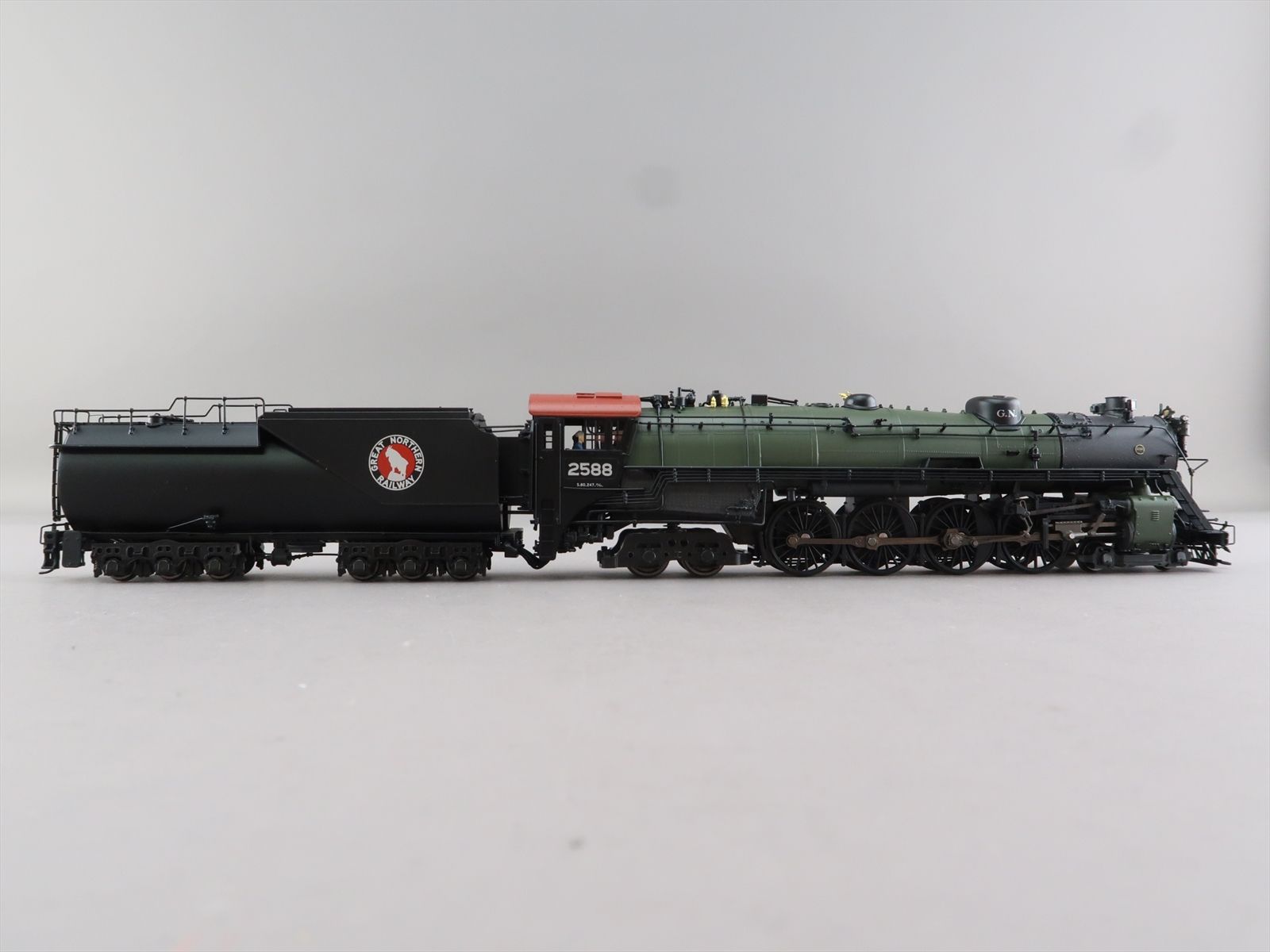 HO Brass Hybrid Model - BLI 5645 GN Great Northern S2 4-8-4 Vestibule ...