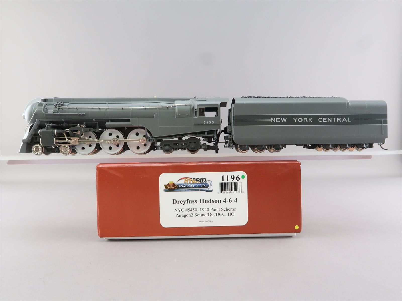 HO Brass Hybrid Model - BLI 1196 NYC New York Central Dreyfuss Hudson 4 ...