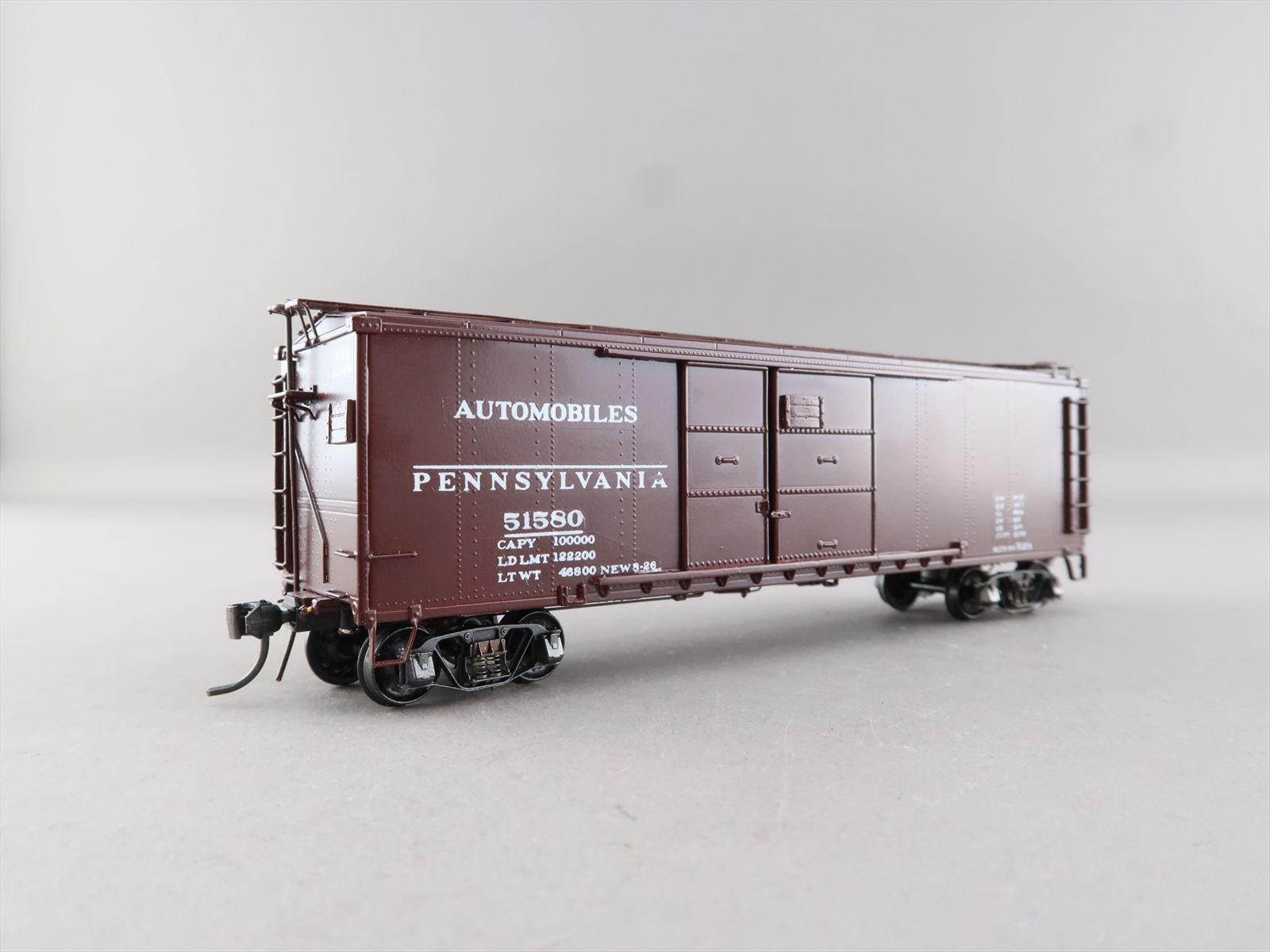 HO Brass Model - PSC 16024-1 PRR Pennsylvania X-28 Automobile Boxcar ...