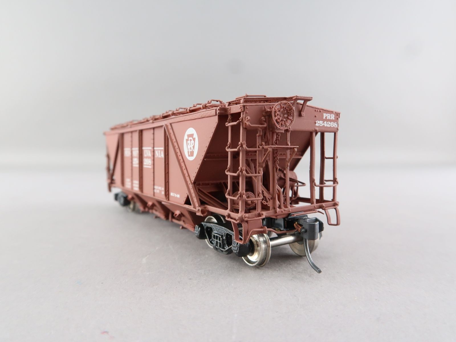 HO Brass Model - PSC 15860-1 PRR Pennsylvania AAR 70 Ton Covered Hopper ...