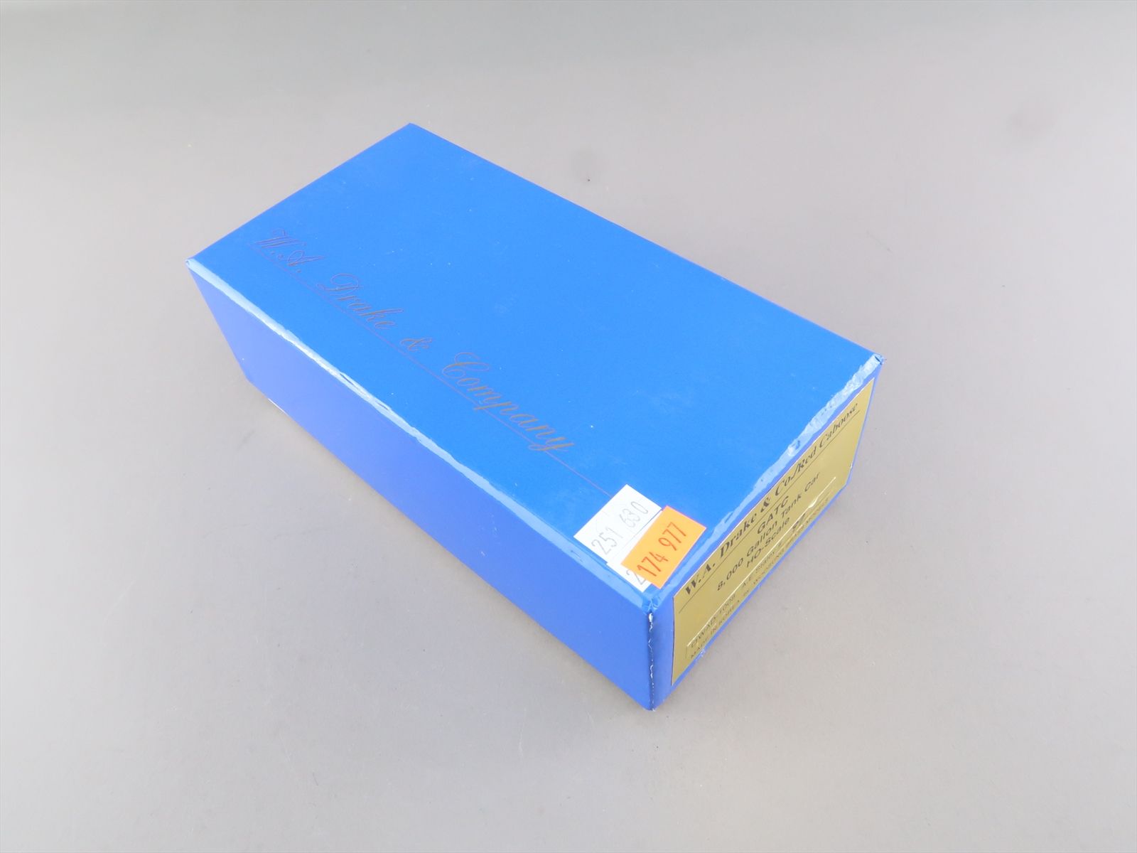 HO Brass Model - WAD Drake WAD-1008 GATC A.E. Staley 8,000 Gallon #97 ...