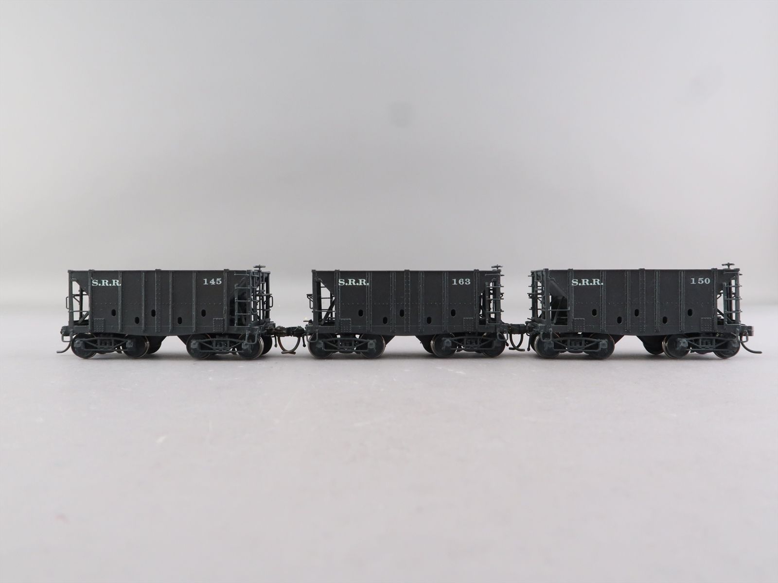 HO Brass Model - BCM Beaver Creek Sierra Railway Ore Car 3-Car Set - Custom