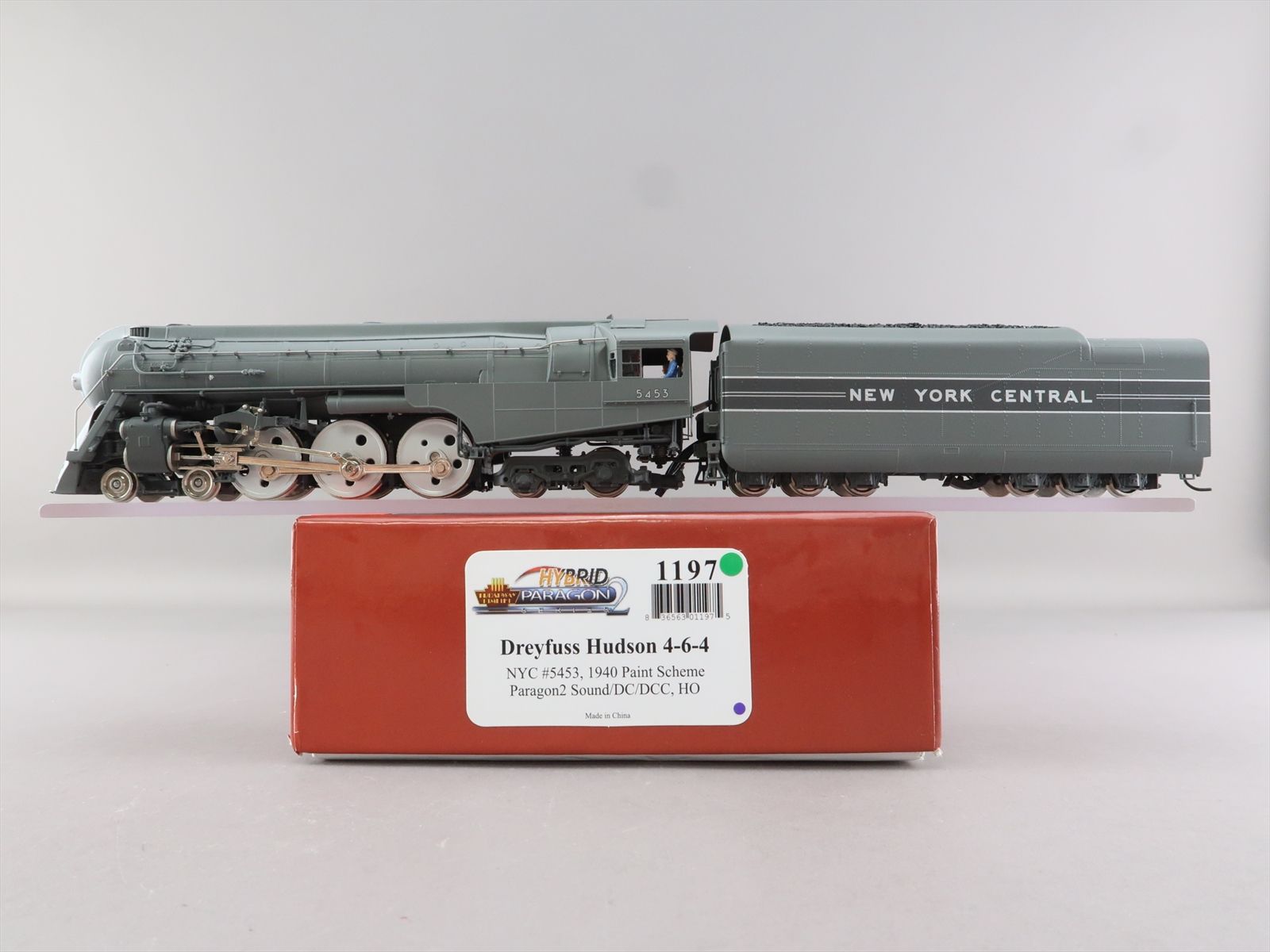 HO Brass Hybrid Model - BLI 1197 NYC New York Central Dreyfuss Hudson 4 ...