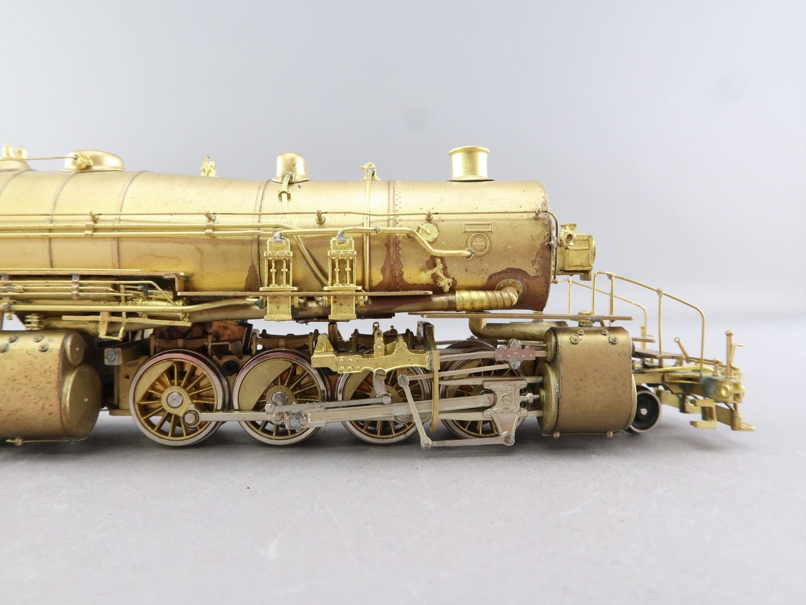 HO Brass Model - Key ERIE Triplex 2-8-8-8-2 #5014 - Unpainted - 1980 ...
