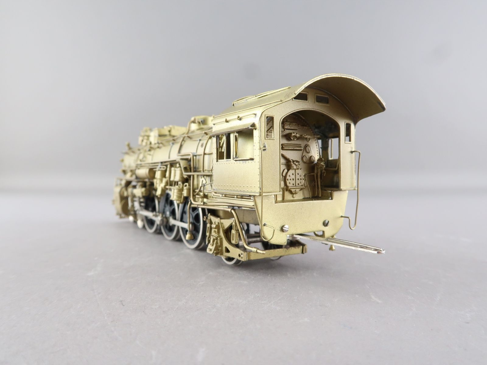HO Brass Model - Key AT&SF Santa Fe 4-6-2 Box Poks Drivers 3400 ...