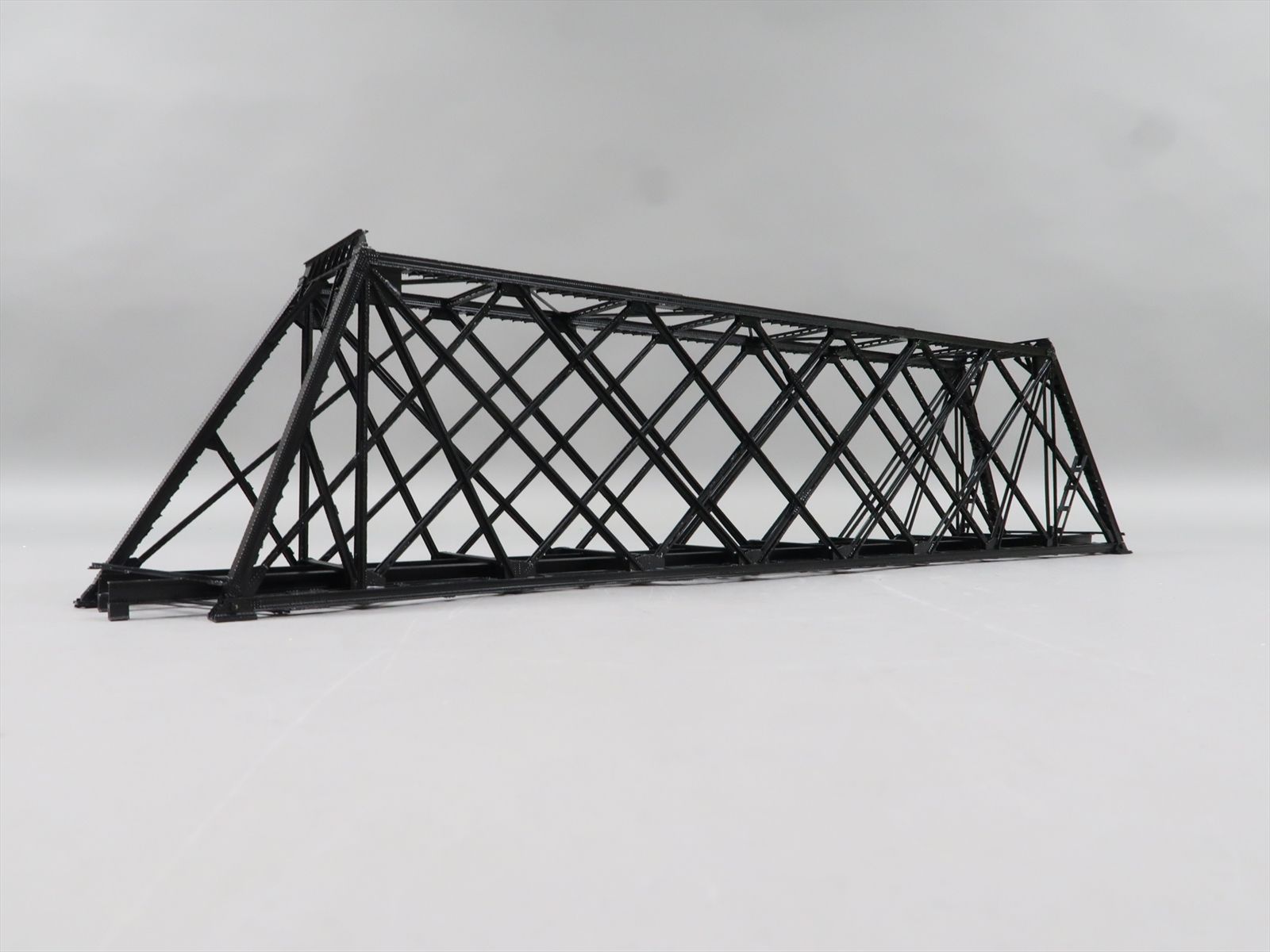 HO Brass Model - ASM 139' Lattice Truss Bridge Single Track Skewed Left ...