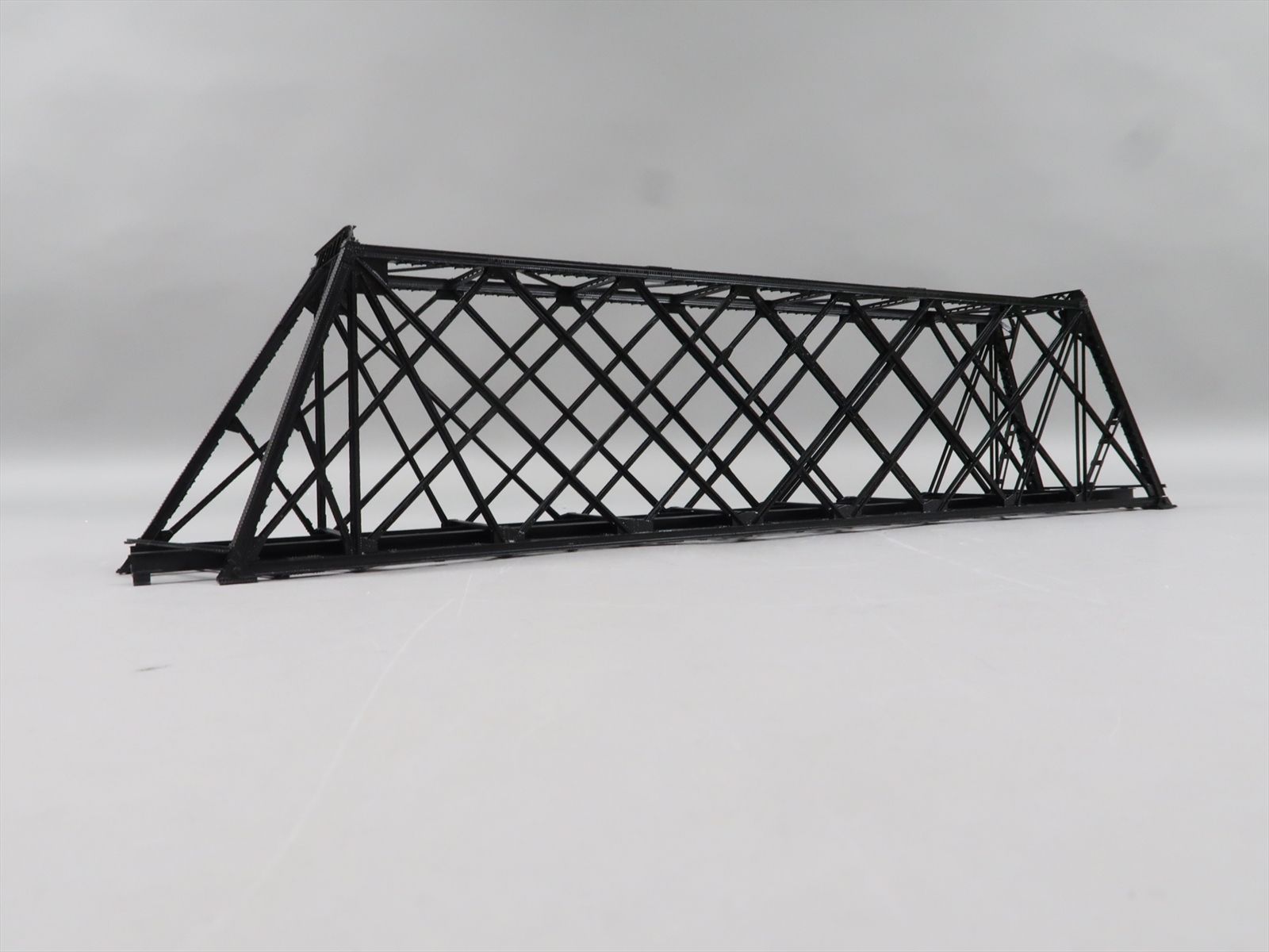 HO Brass Model - ASM 139' Lattice Truss Bridge Single Track Skewed Left ...