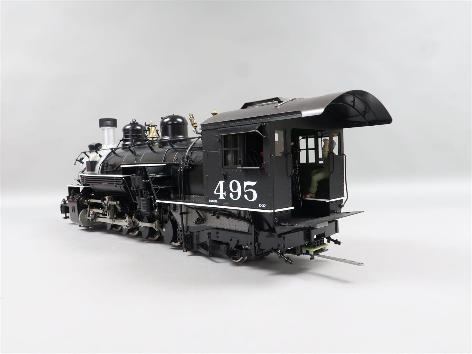 Fn3 1:20.3 Brass Model - Accucraft D&RGW Rio Grande K-37 2-8-2 Electric ...