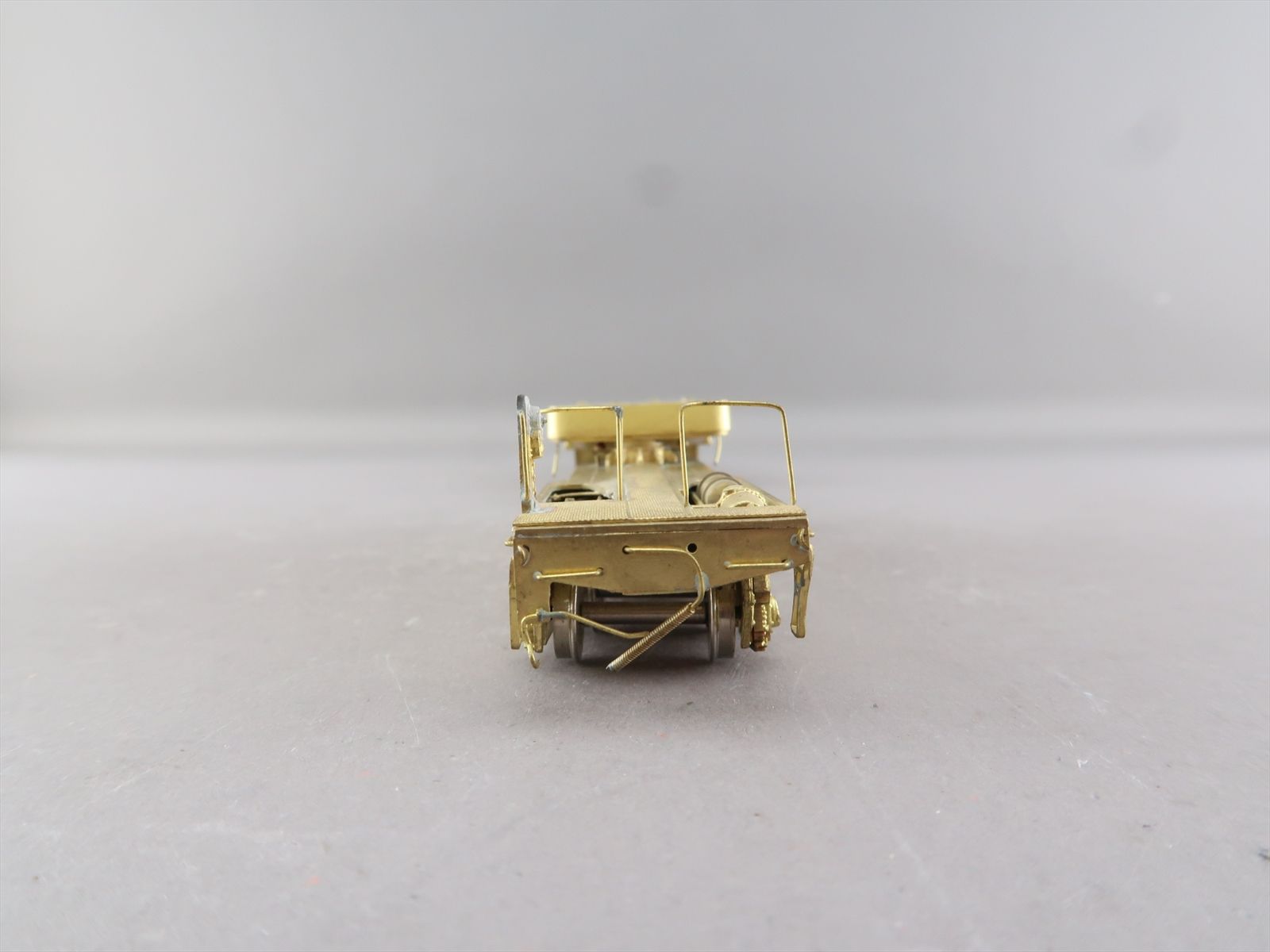 HO Brass Model - ALCO X-106 PRR Pennsylvania FW-1 & FD-2 Depressed Center Queen Mary Flat Car ...
