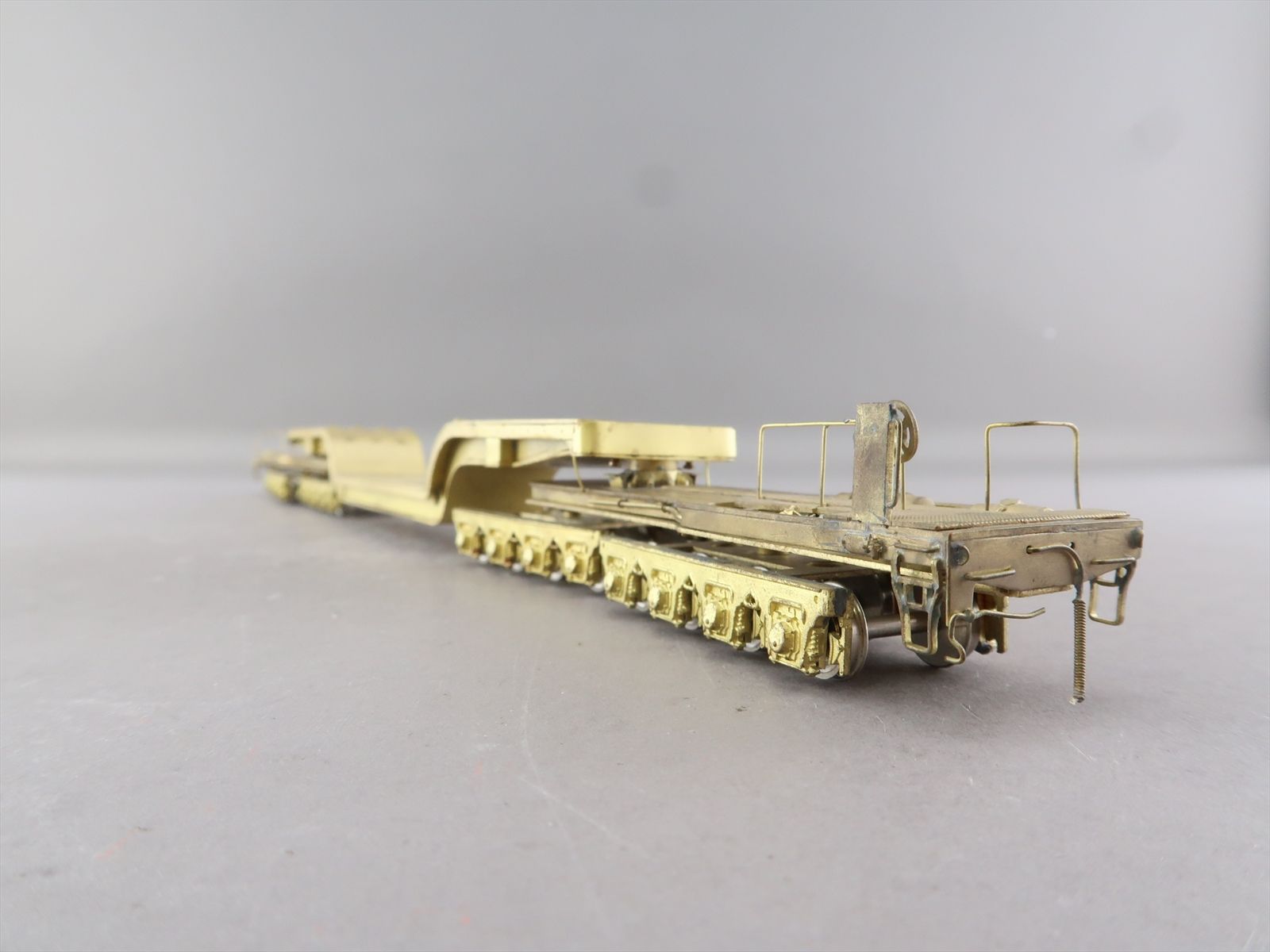 HO Brass Model - ALCO X-106 PRR Pennsylvania FW-1 & FD-2 Depressed Center Queen Mary Flat Car ...