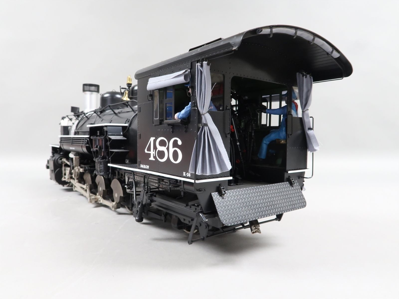 Fn3 1:20.3 Brass Model - AC Accucraft D&RGW Rio Grande K-36 2-8-2 #486 ...